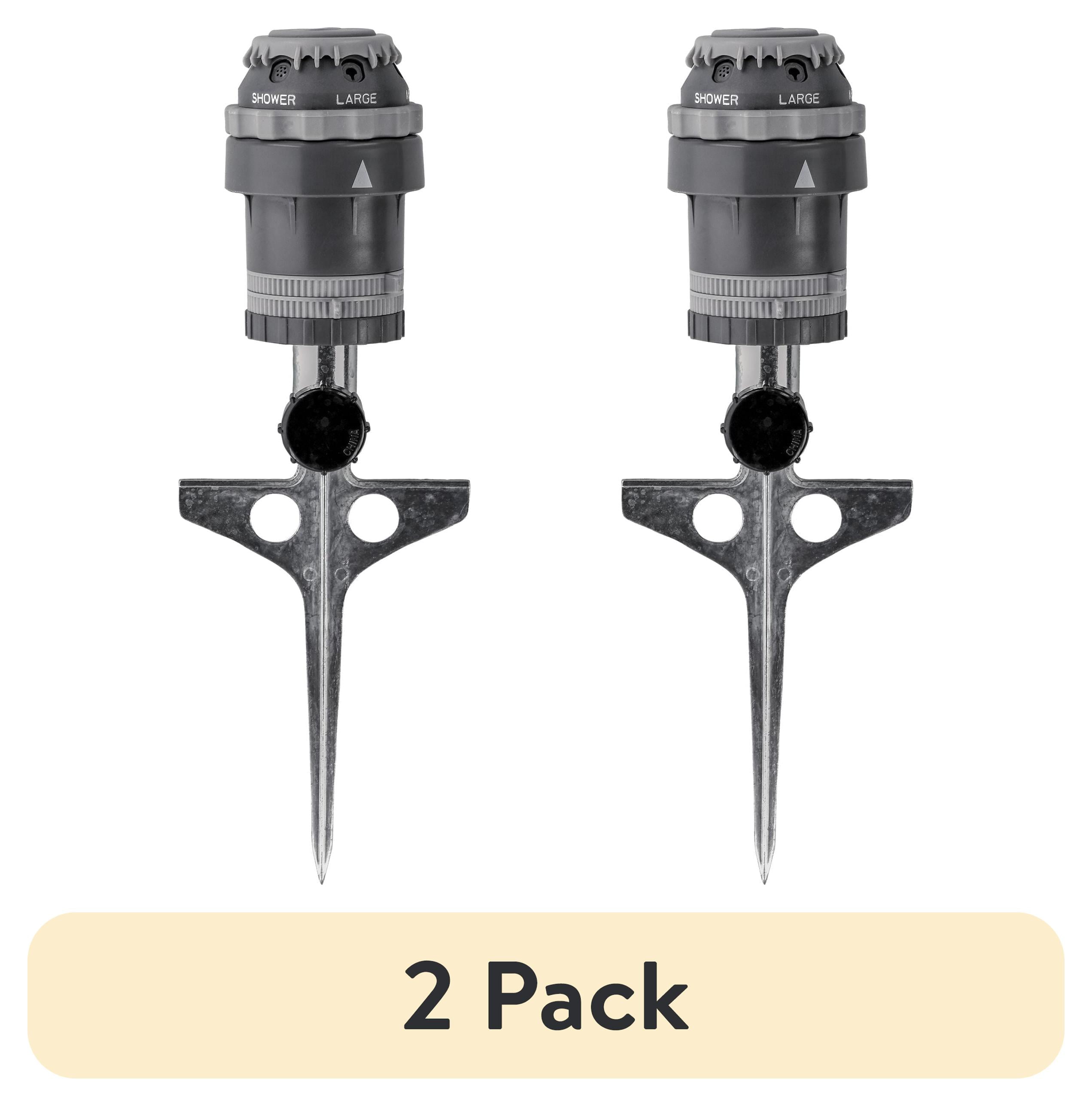 (2 pack) Orbit H2O-6 Gear-Drive Outdoor Hose Watering Sprinkler on ...
