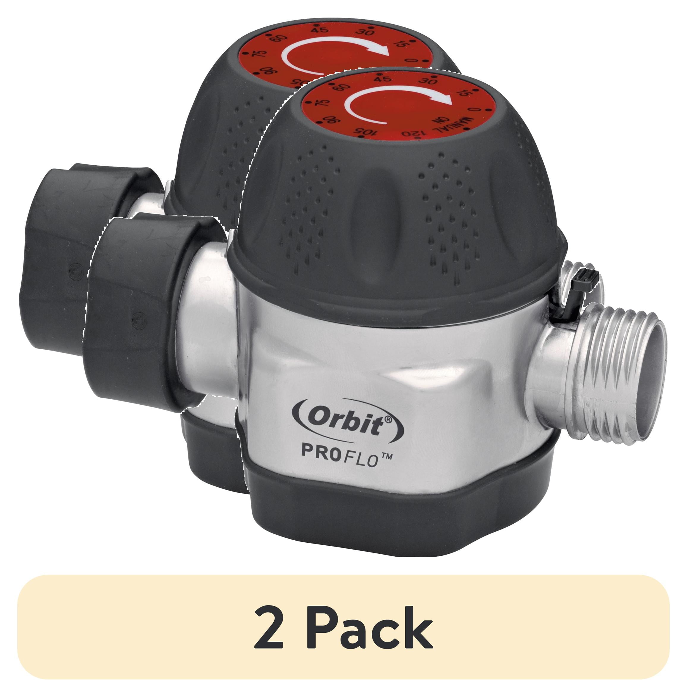 (2 pack) Orbit Irrigation Mechanical Manual Program Sprinkler Watering ...