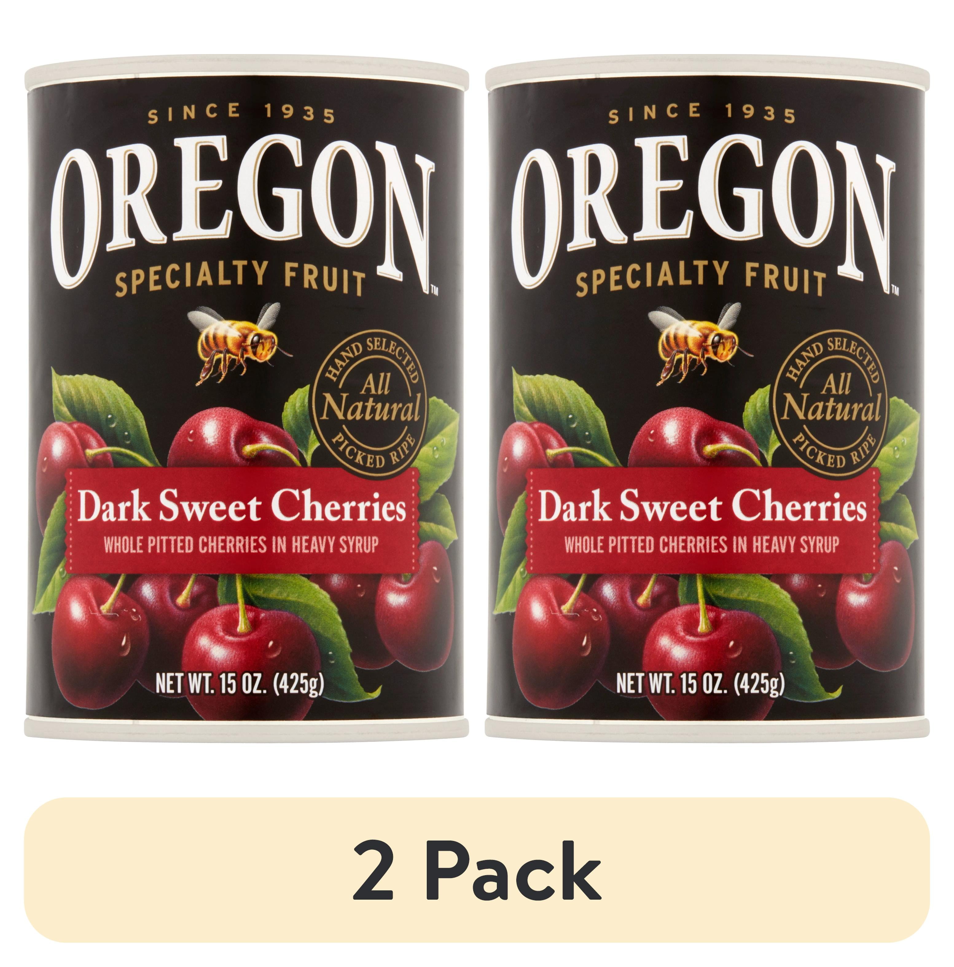 (2 pack) Oregon Specialty Fruit Dark Sweet Cherries 15 oz - Walmart.com