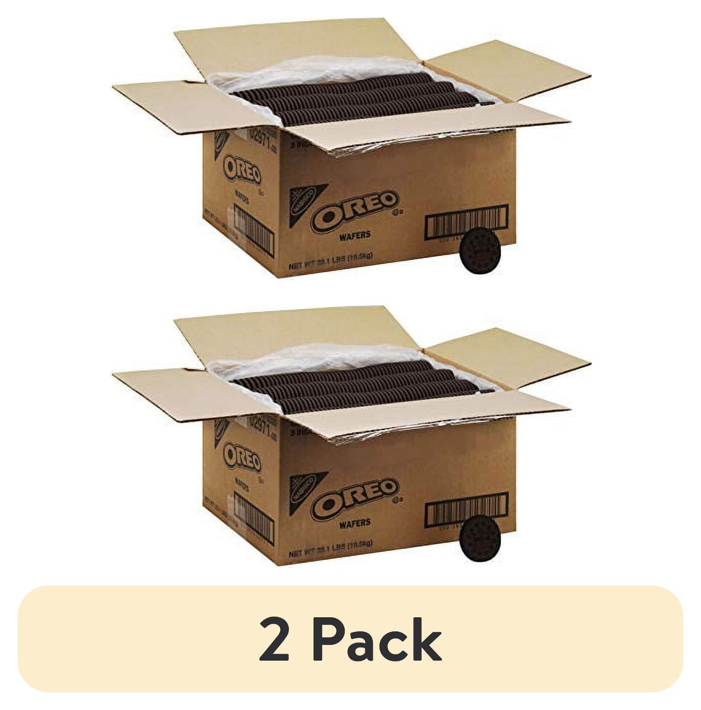 (2 pack) Oreo Chocolate Sandwich Cookies 3-inch Wafers - Walmart.com