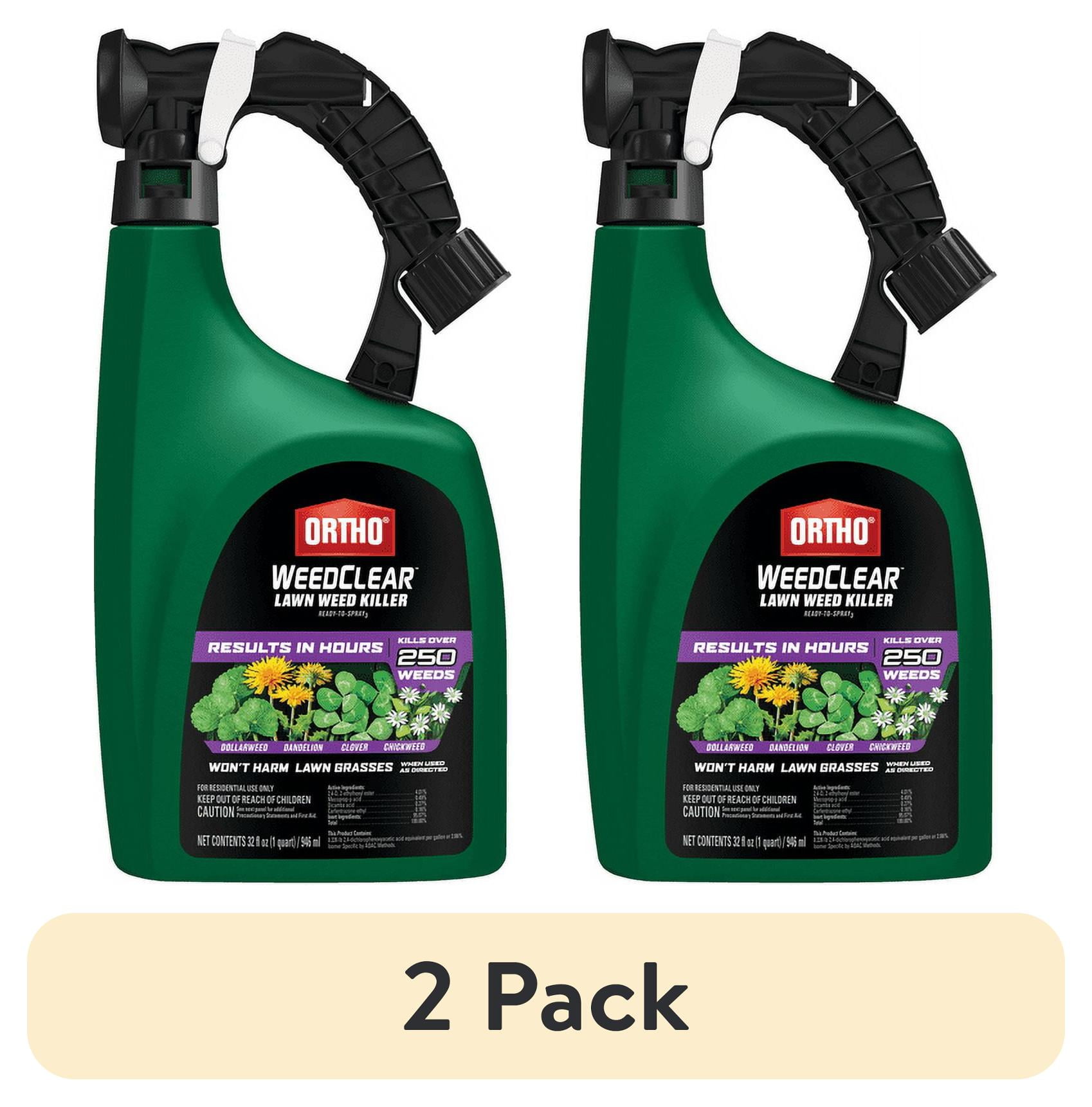 (2 pack) Ortho WeedClear Lawn Weed Killer Ready-to-Spray3 (South) 32 oz ...