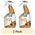 (2 pack) Out! Petcare Go Here Potty Training Attractant Spray, 32oz ...