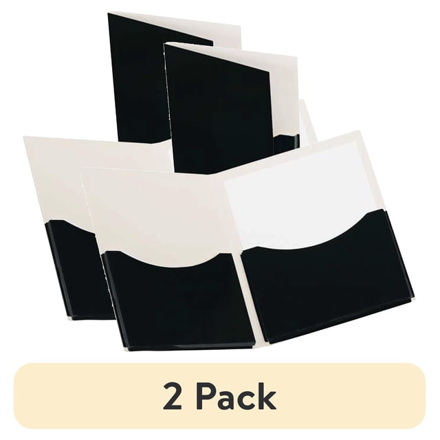 (2 pack) Oxford, OXF54406, Double Stuff Laminated Twin Pocket Folder ...