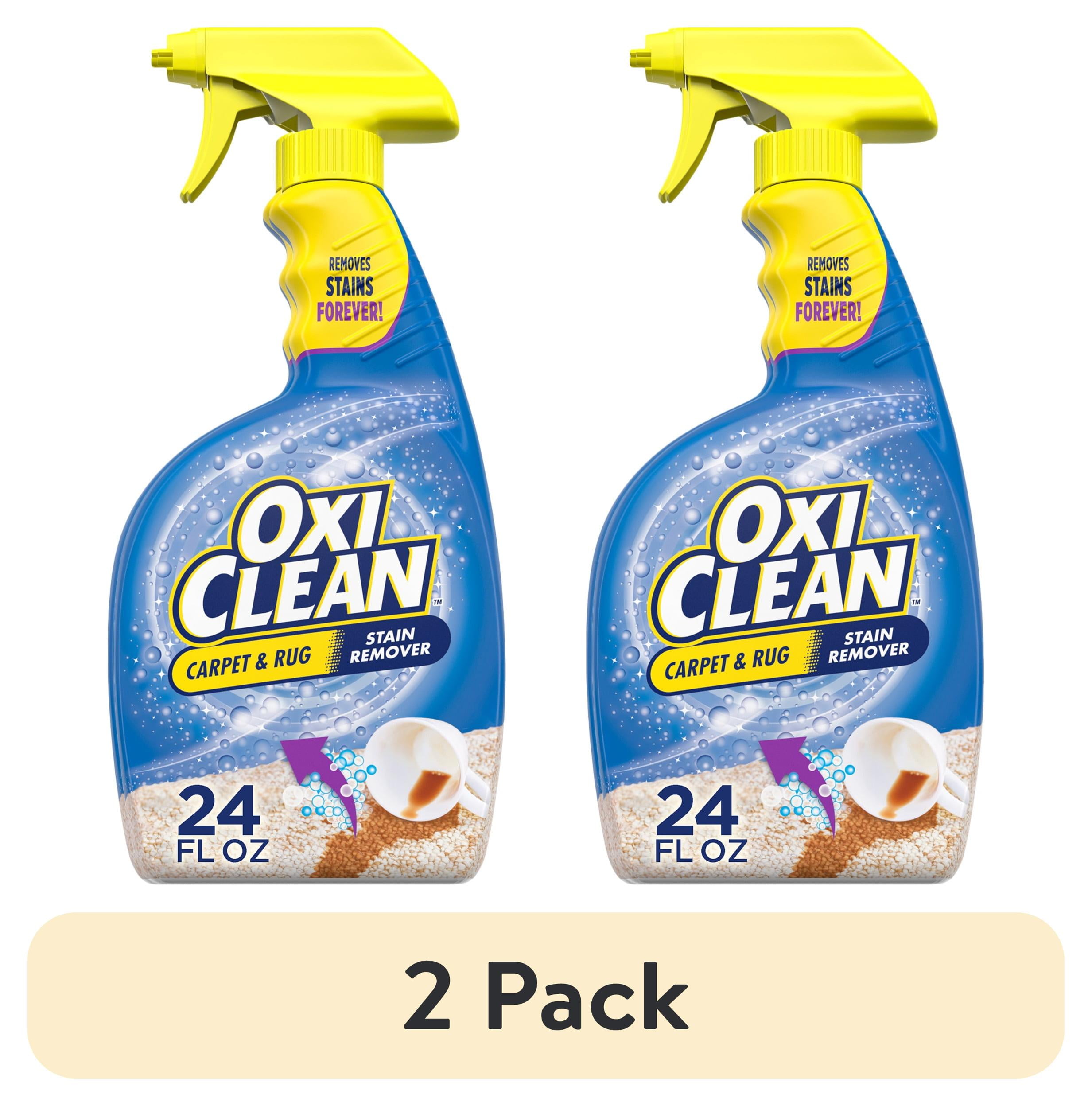 (2 pack) OxiClean Carpet and Rug Stain Remover Spray, 24 fl oz ...