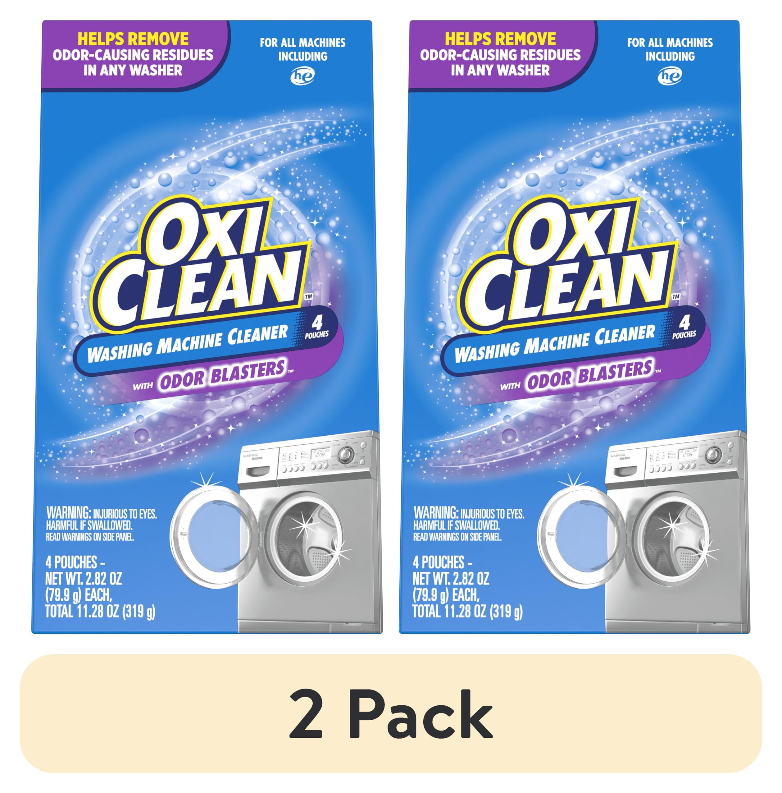 (2 pack) OxiClean Washing Machine Cleaner with Odor Blasters ...