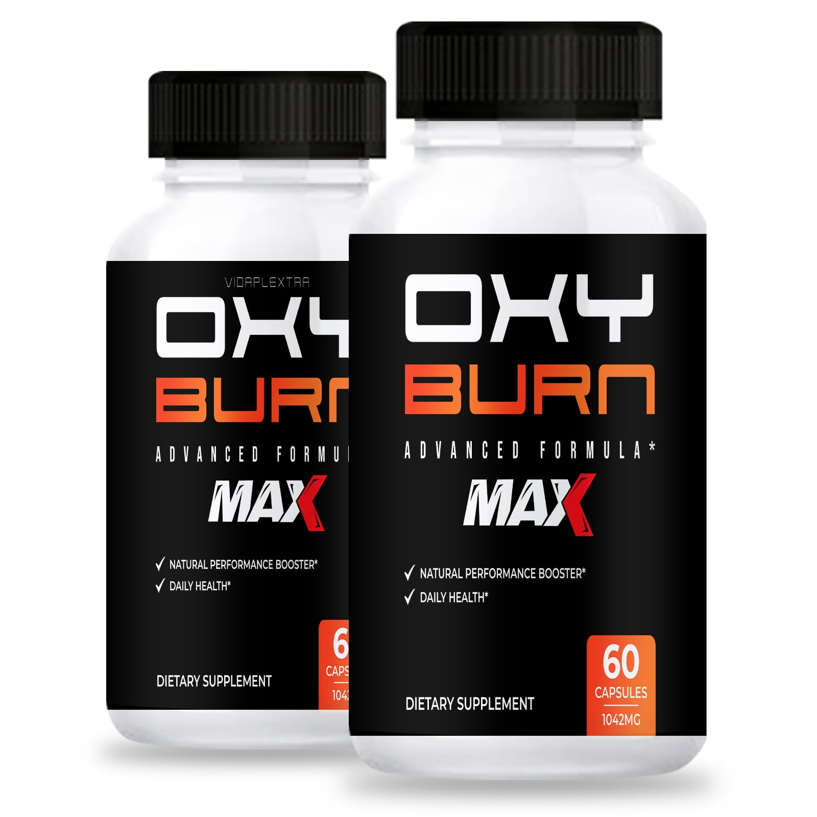 (2 pack) Oxy Burn Max Capsules - Oxy Burn Max Male Capsules - Walmart.com