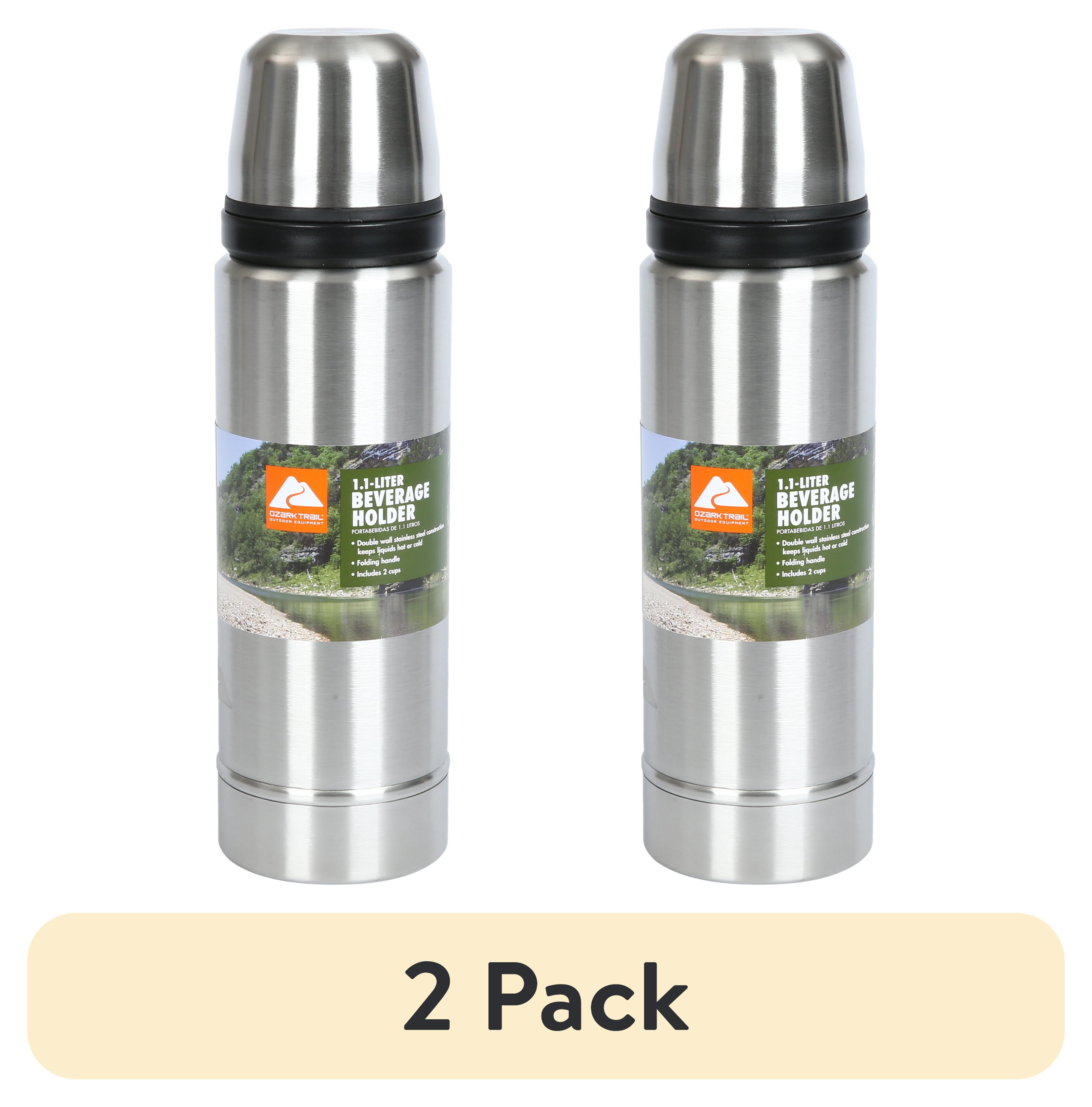 (2 pack) Ozark Trail 1.1 Liter Thermos - Walmart.com