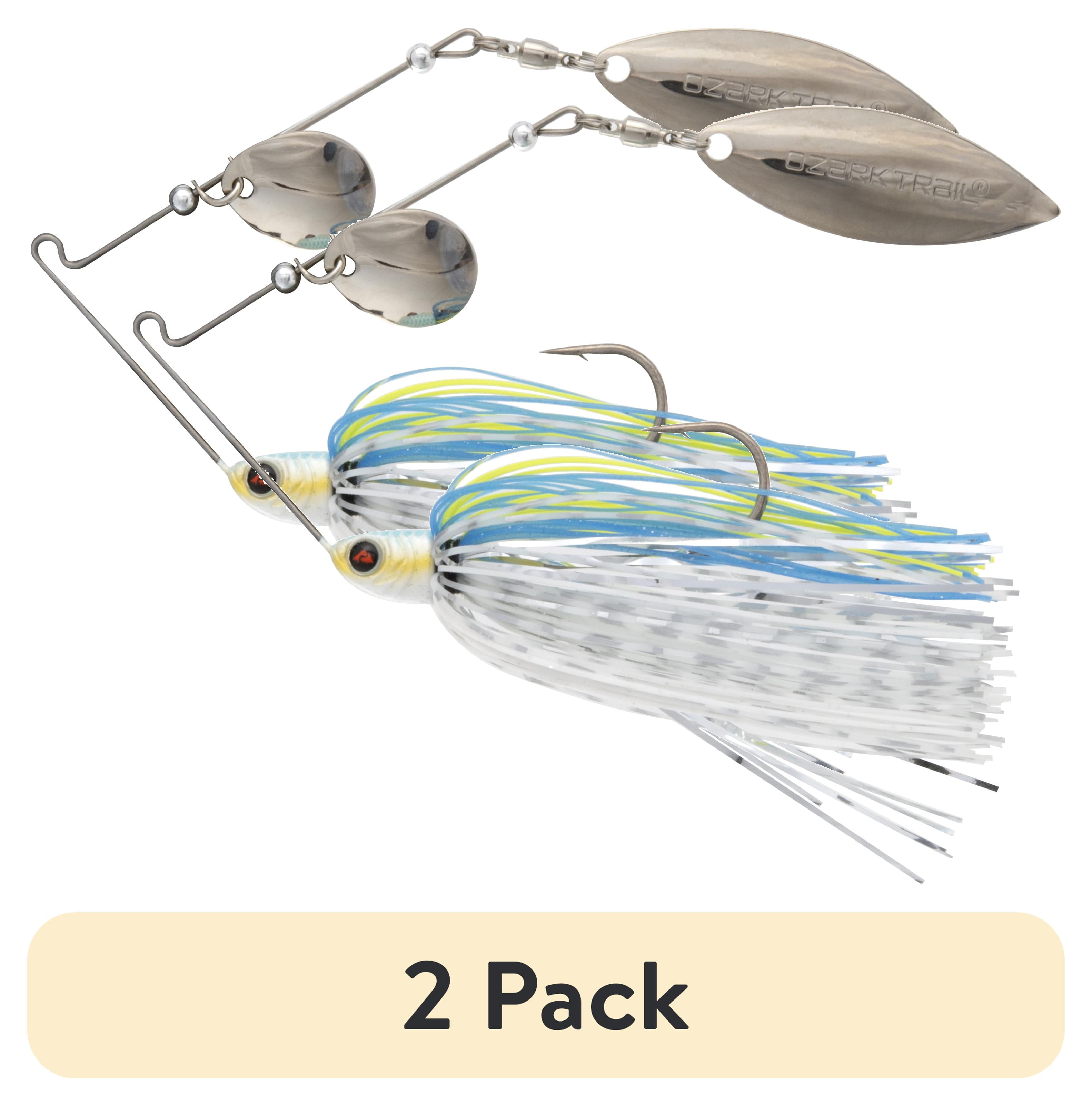 (2 pack) Ozark Trail Spinnerbait Fishing Lure 1/2 oz. – Sexy Shad ...