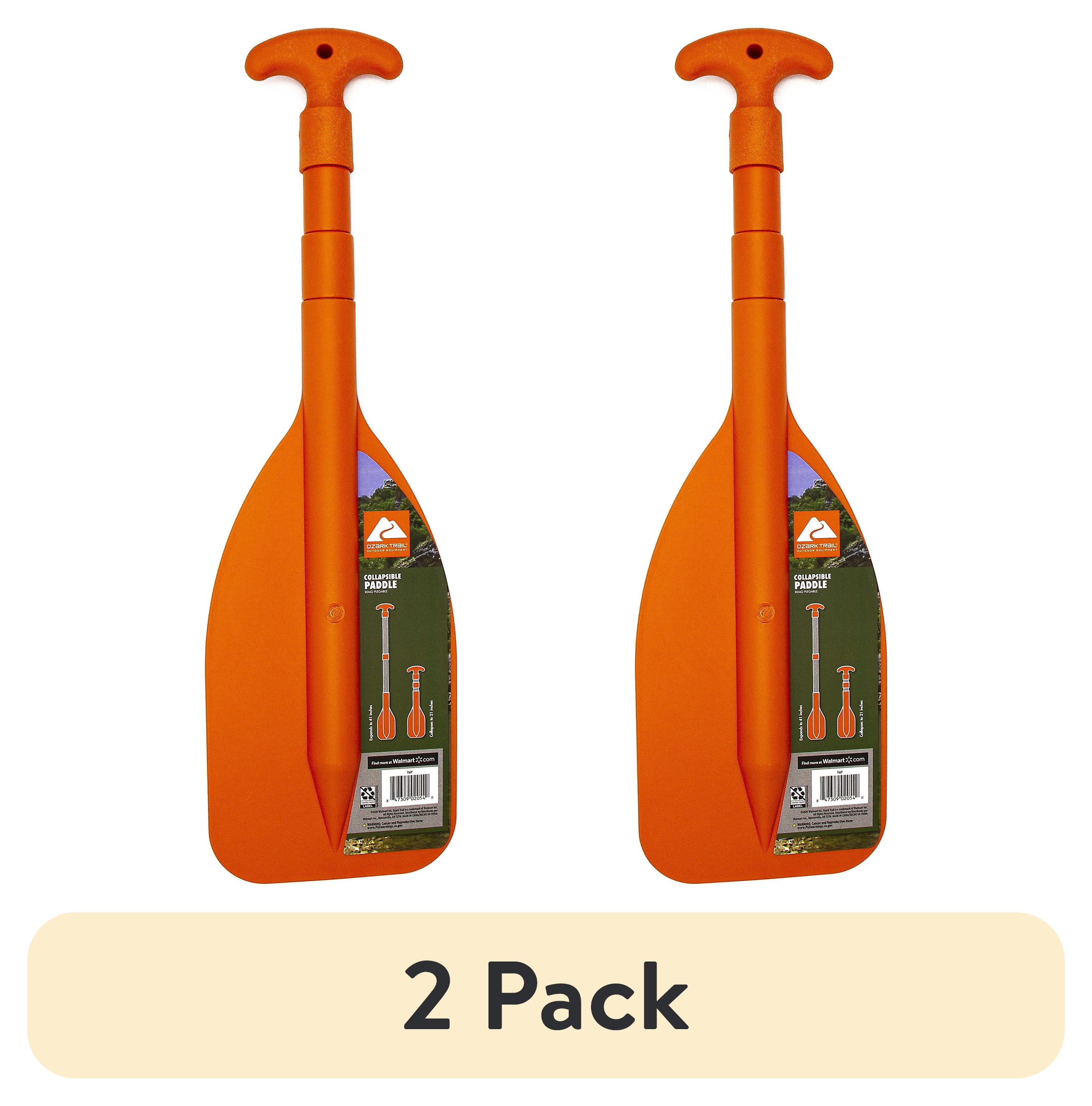 (2 pack) Ozark Trail 41" Plastic Collapsible Paddle with Aluminum Shaft ...
