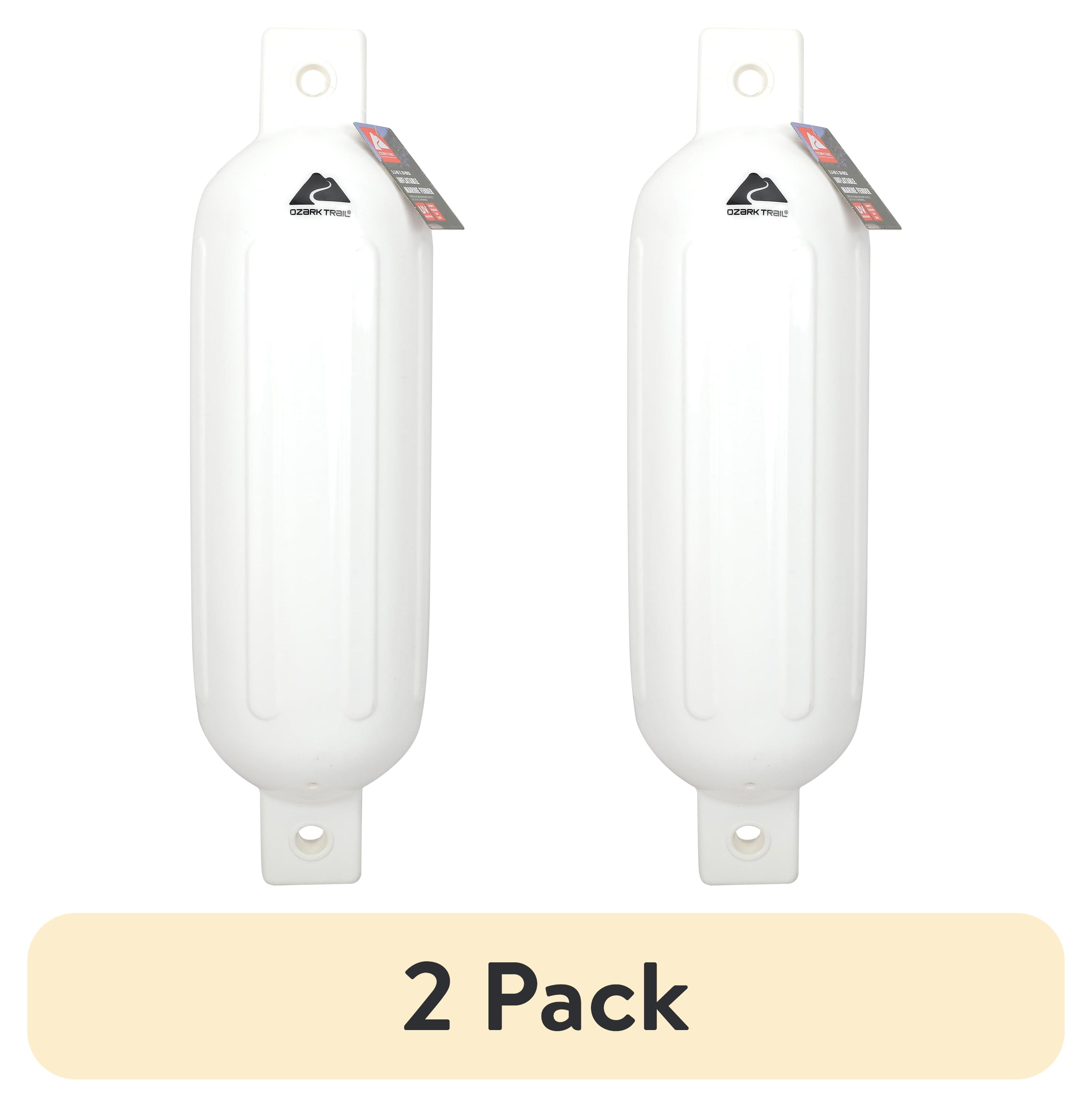 (2 pack) Ozark Trail 5.5" x 20" Inflatable Boat Bumper Marine Boat ...