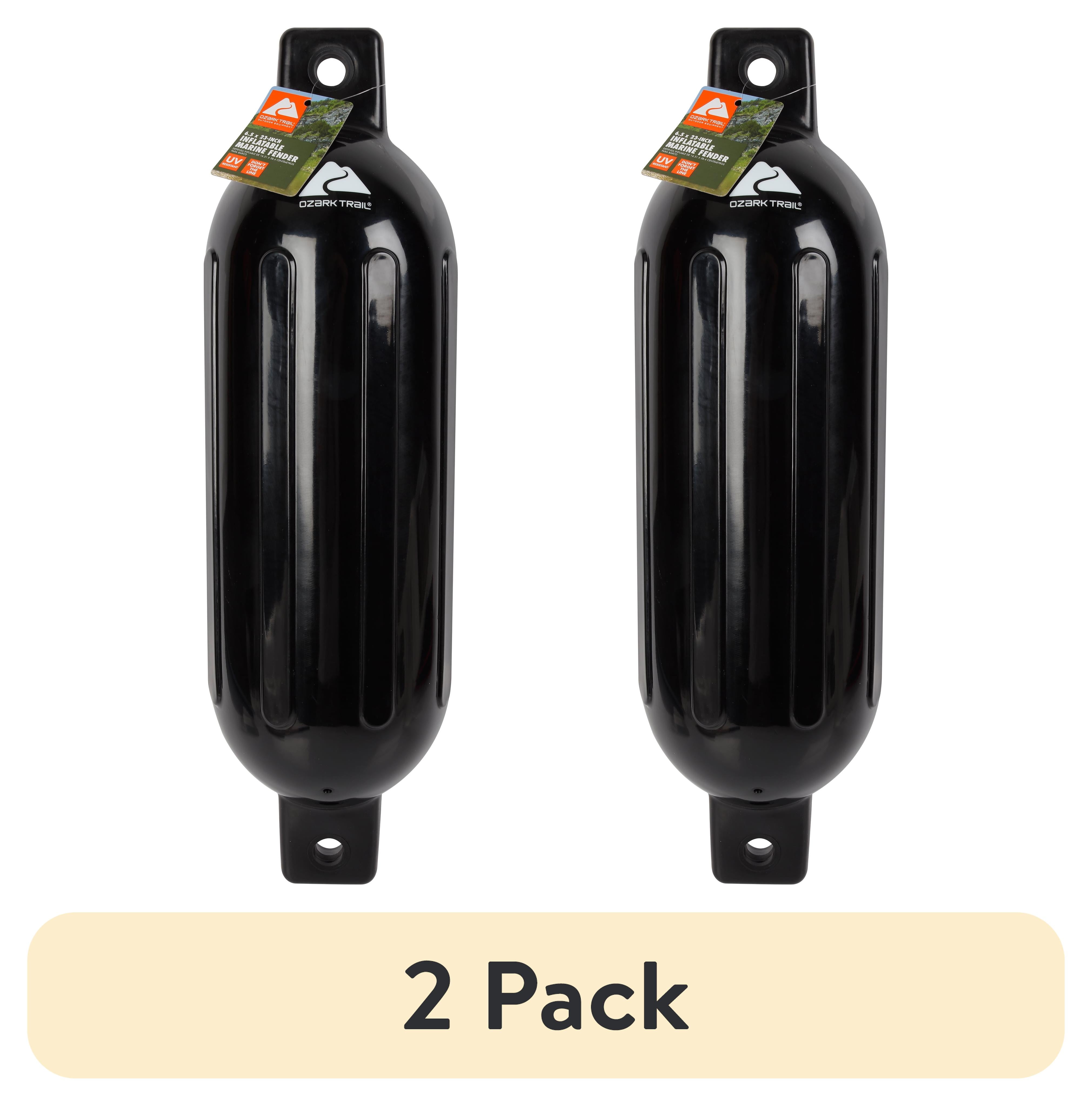 (2 pack) Ozark Trail 6.5" x 23" Inflatable Boat Bumper Marine Boat ...