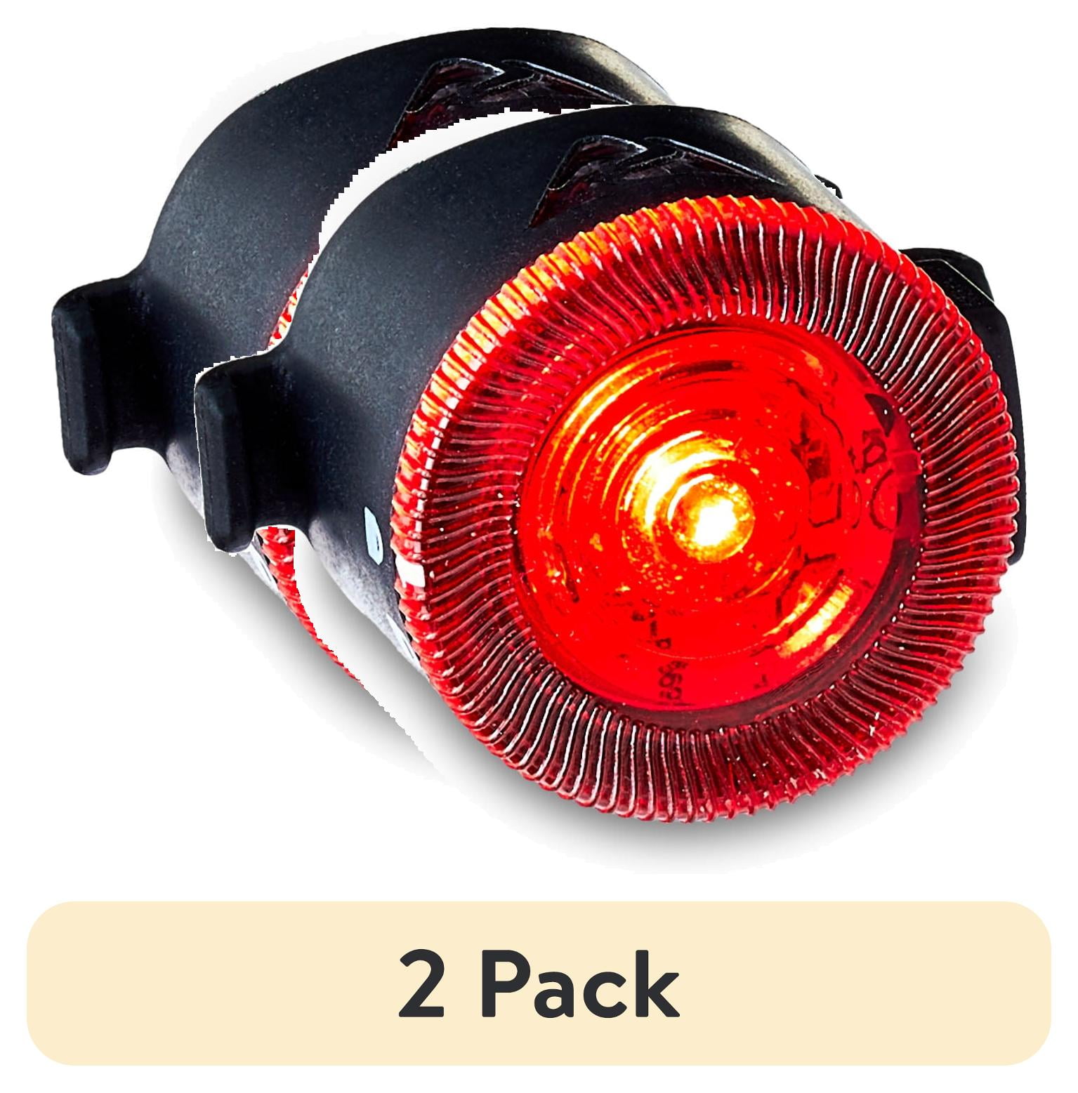 (2 pack) Ozark Trail Combo Mini Bike Light Set, Headlight & Taillight ...