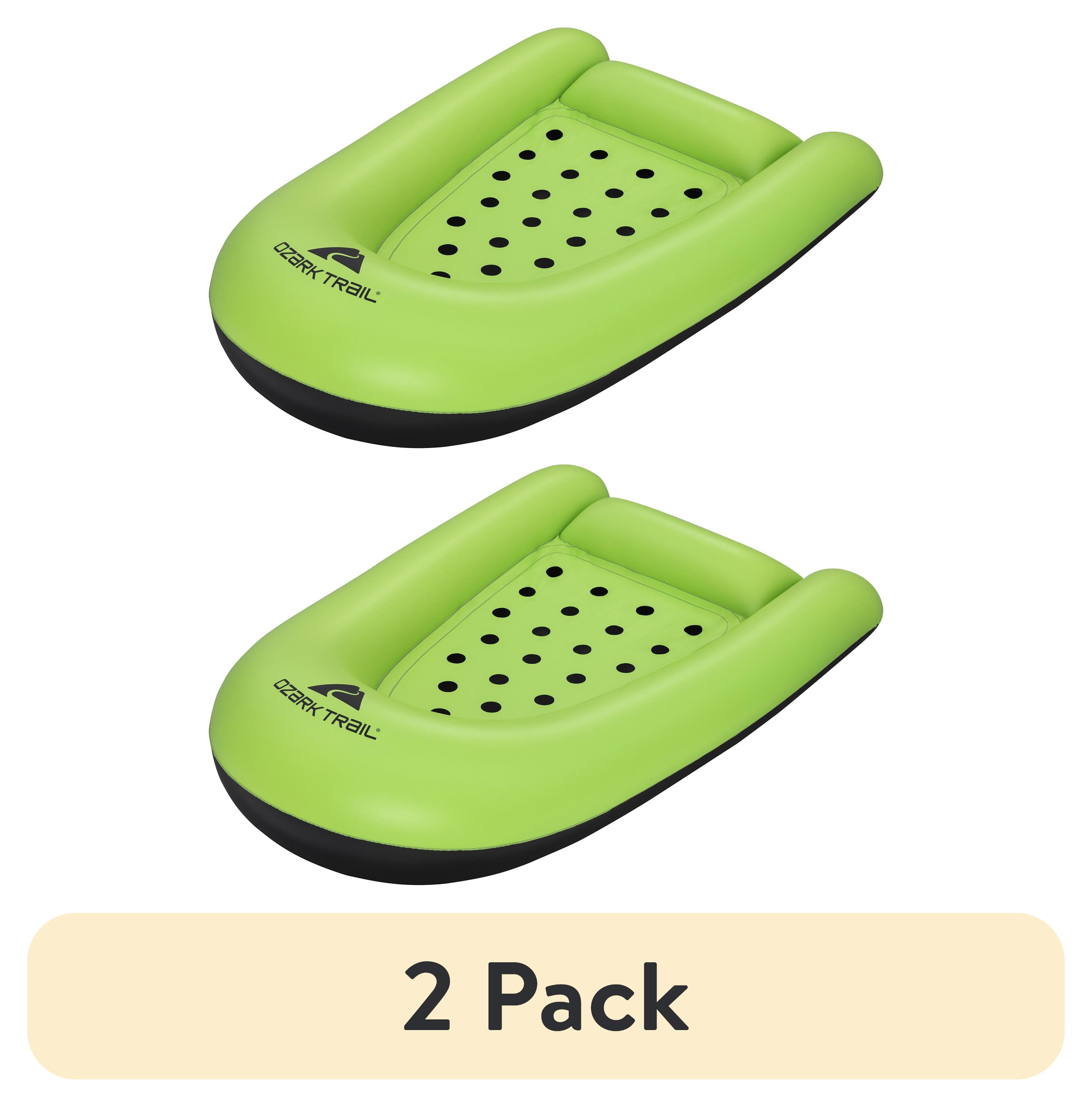 (2 pack) Ozark Trail Easy Float Inflatable Pool Lounge Adult 62 ...