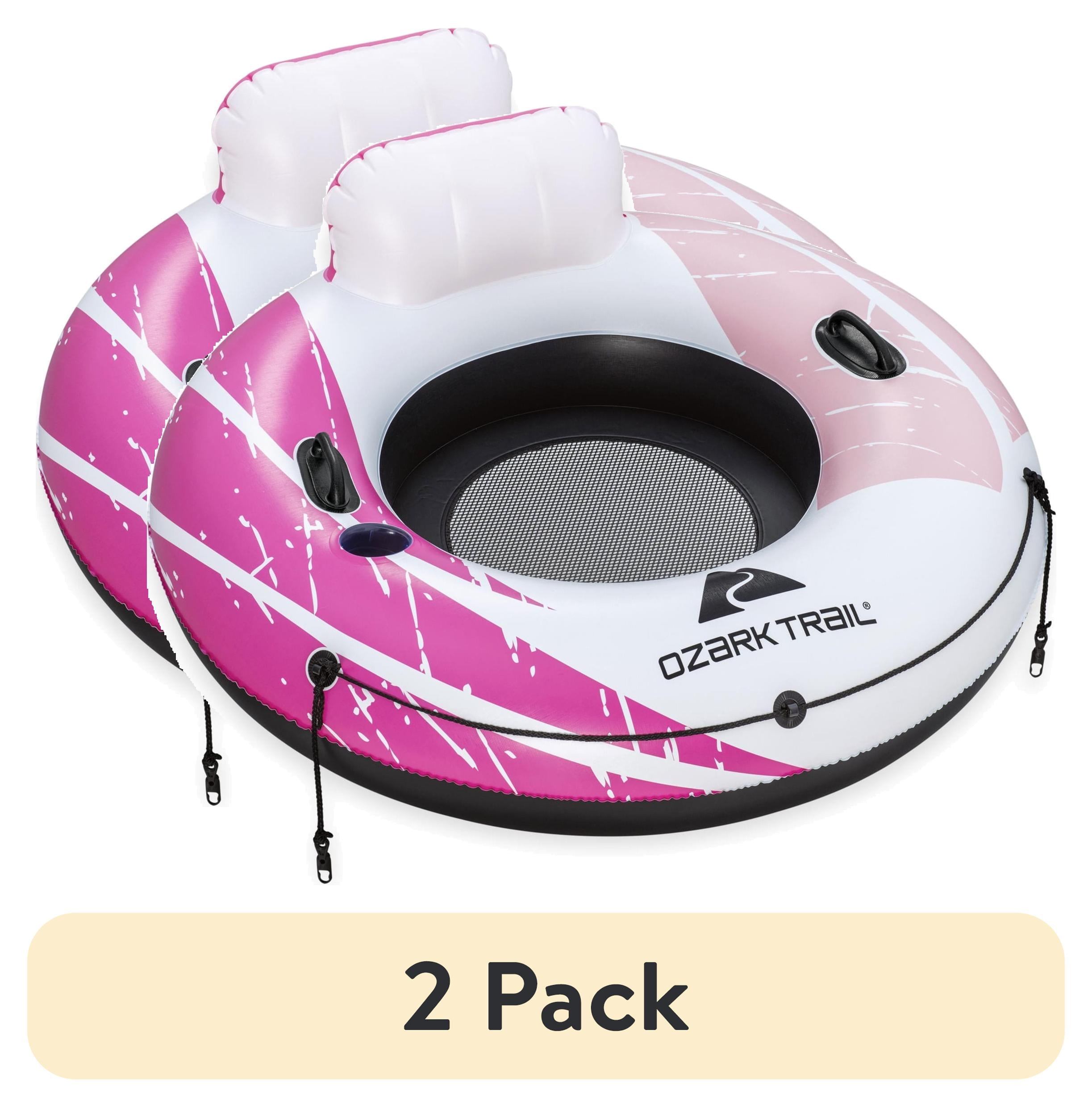 Ozark Trail Rapid Rider Inflatable River Tube 48in with Cup Holder and ...