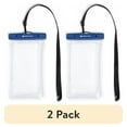 (2 pack) Ozark Trail Splash Guard Waterproof Smartphone Case - Walmart.com