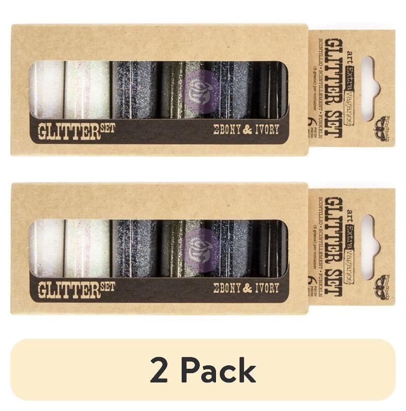(2 pack) PRIMA MARKETING INC Art Ingredients - Glitter Set - Ebony ...
