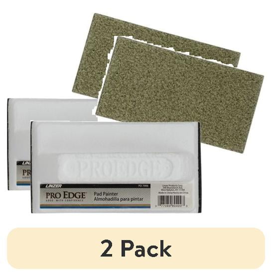 (2 pack) PRO EDGE by Linzer Disposable Pad Painter; Paint Pad ...