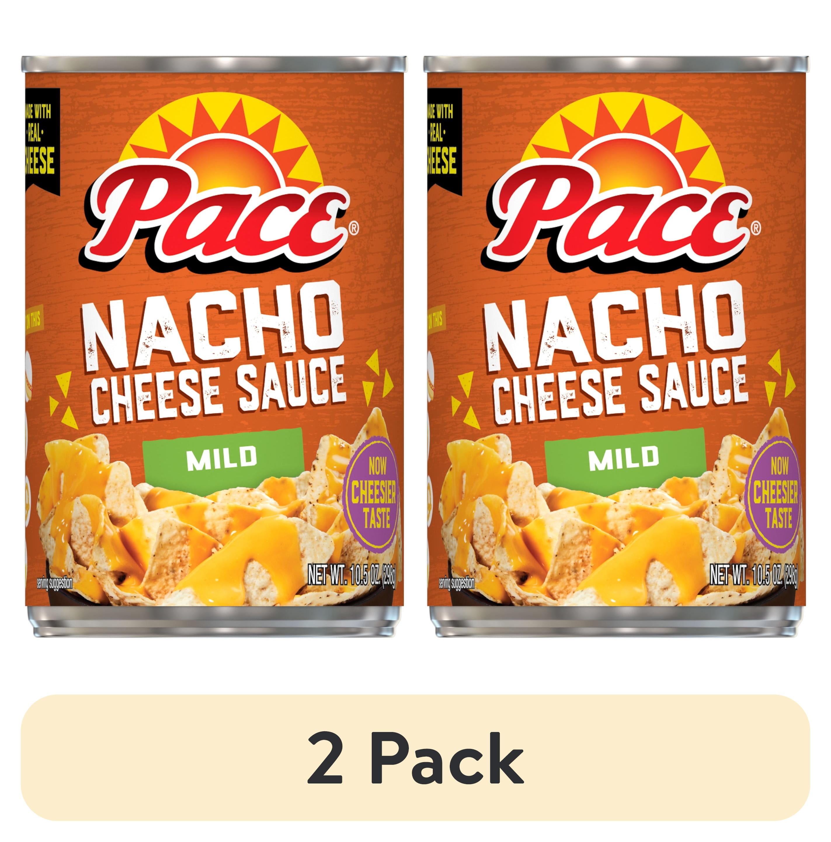 (2 pack) Pace Mild Nacho Cheese Sauce, 10.5 oz (1 Count) - Walmart.com