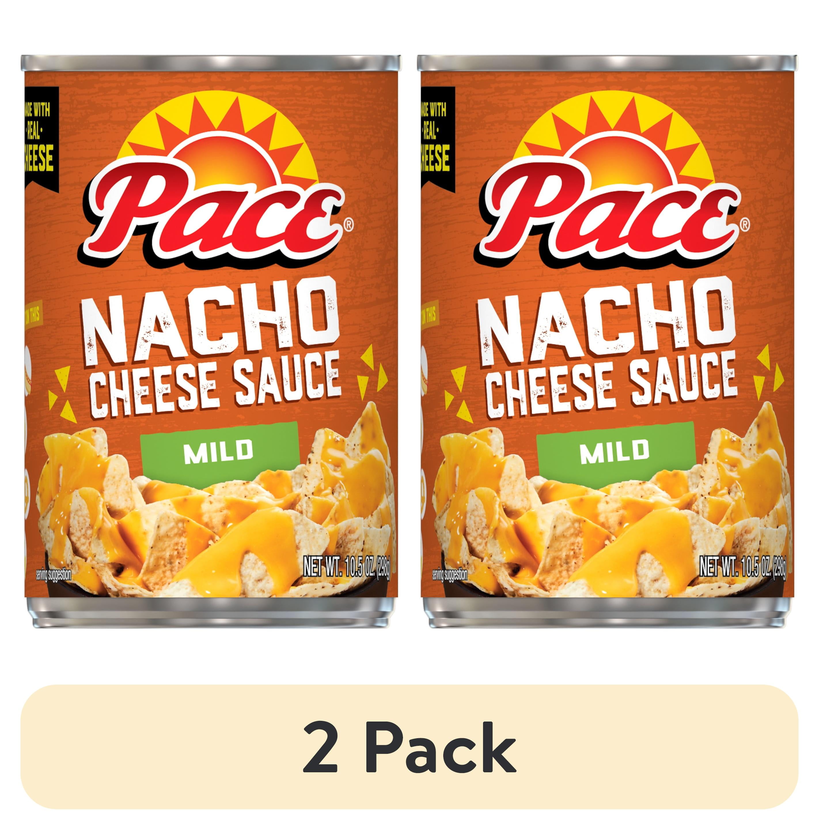 (2 pack) Pace Mild Nacho Cheese Sauce, 10.5 oz (1 Count) - Walmart.com