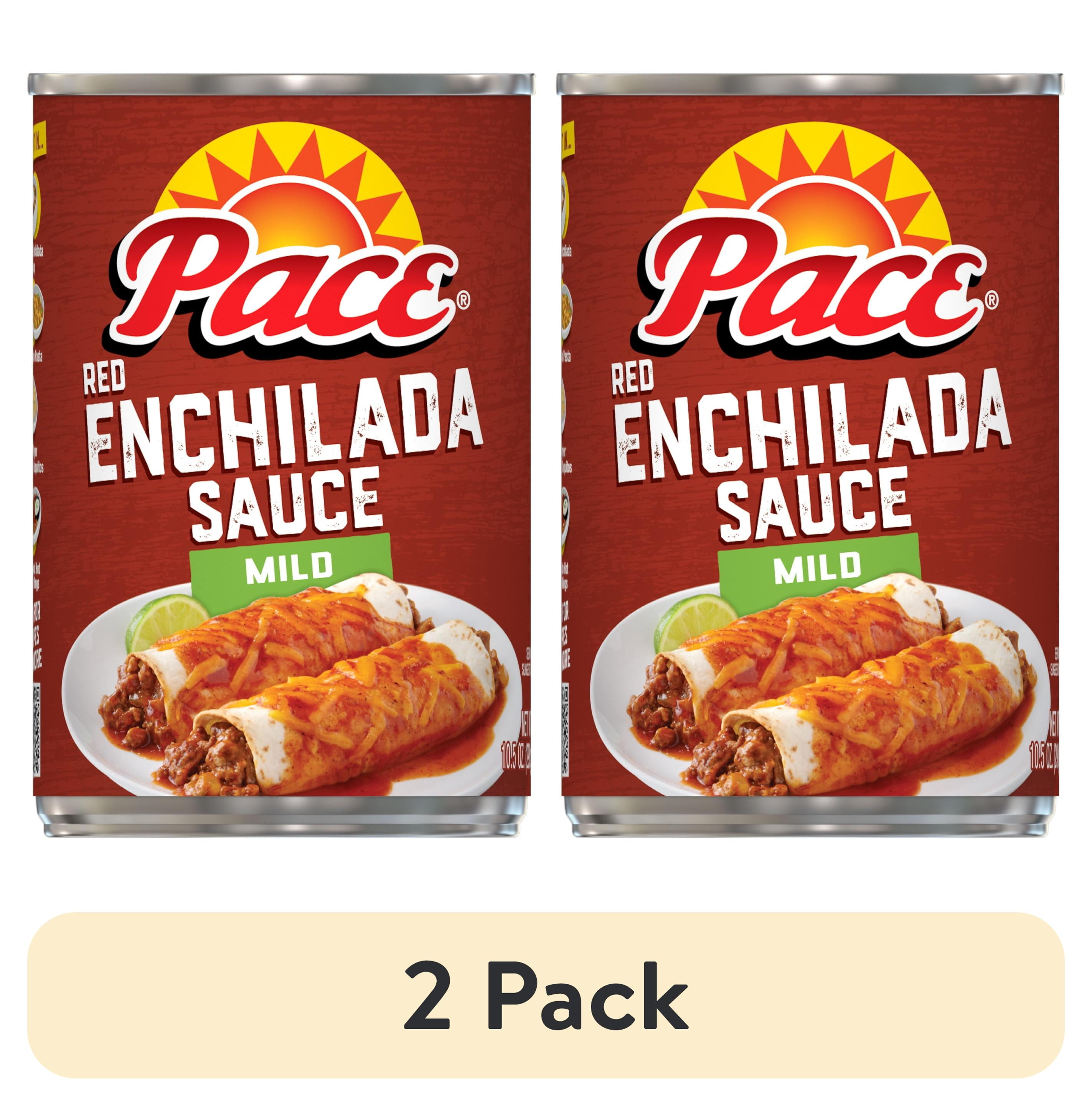 (2 pack) Pace Mild Red Enchilada Sauce, 10.5 oz Can - Walmart.com
