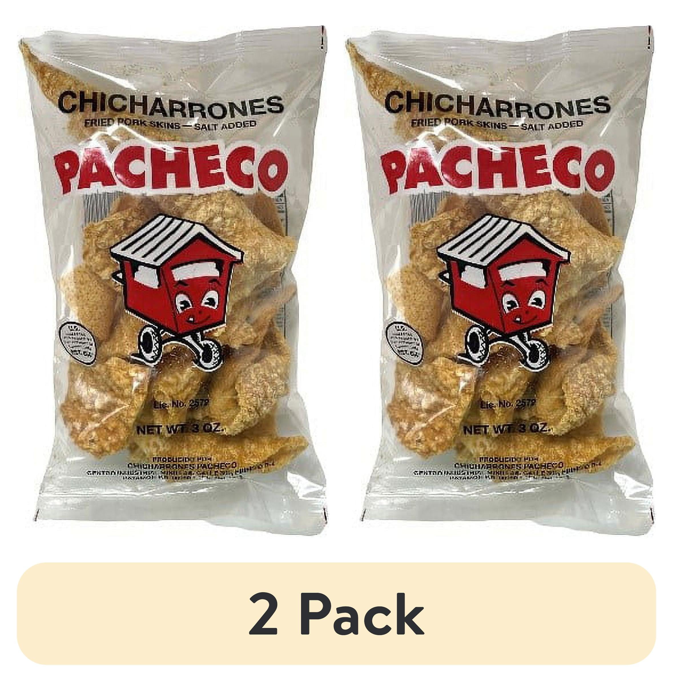 (2 pack) Pacheco Original Pork Rinds, 3 oz, Plastic Bag - Walmart.com