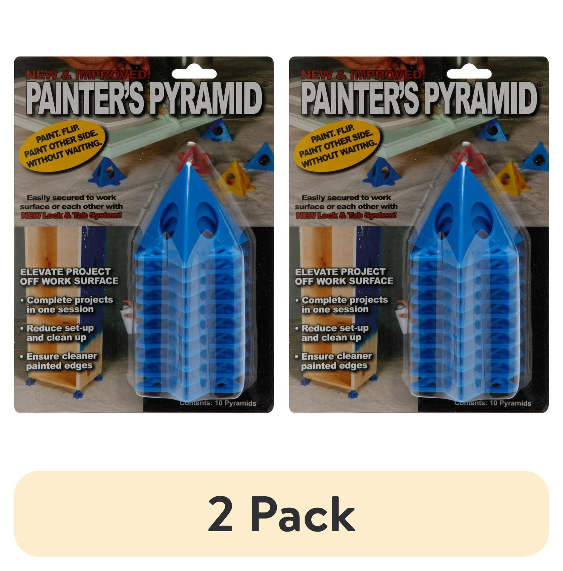 (2 pack) Painter's Pyramid Stands 10/Pkg-Blue - Walmart.com