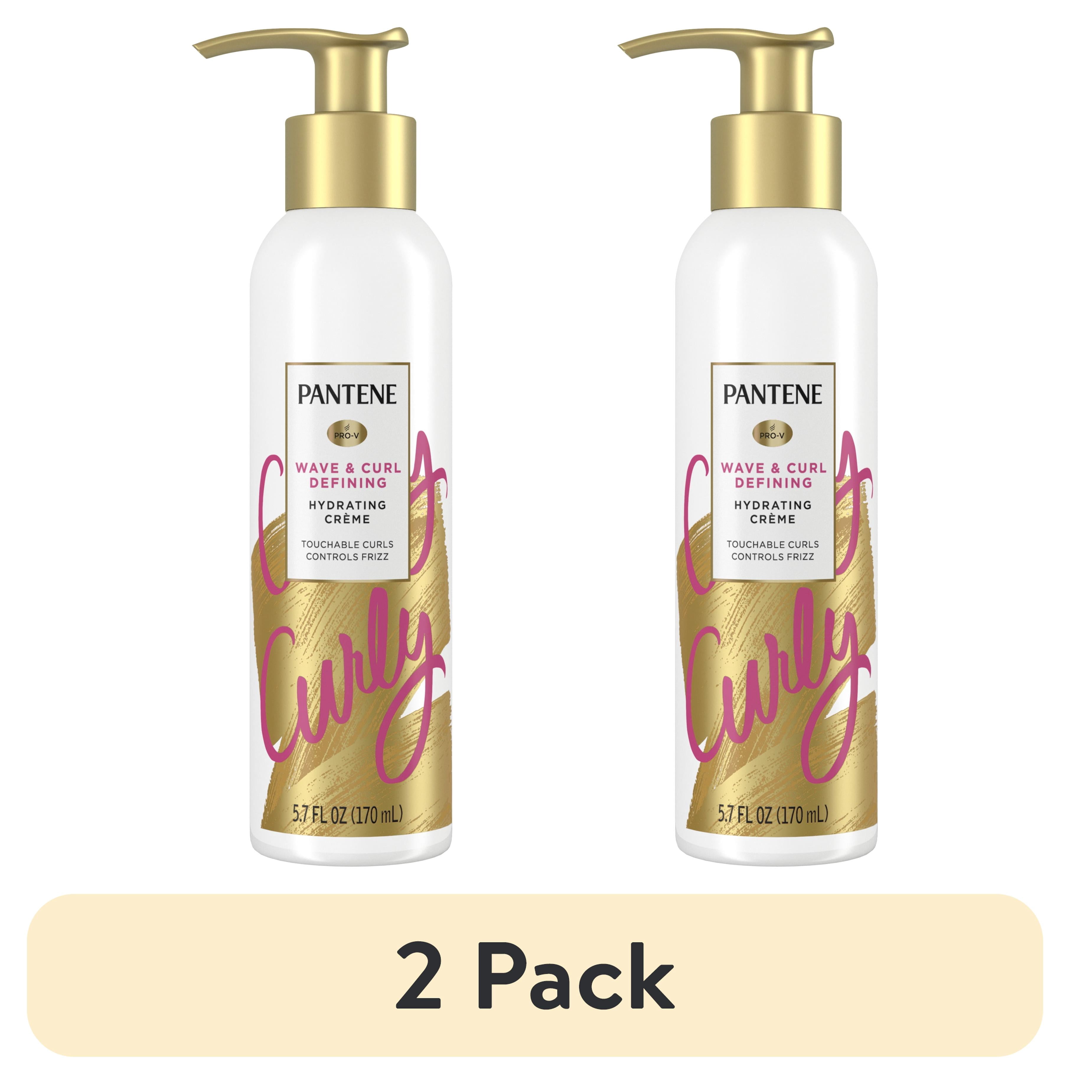 (2 pack) Pantene Pro-V Wave & Curl Defining Hydrating Crème, 5.7 oz ...