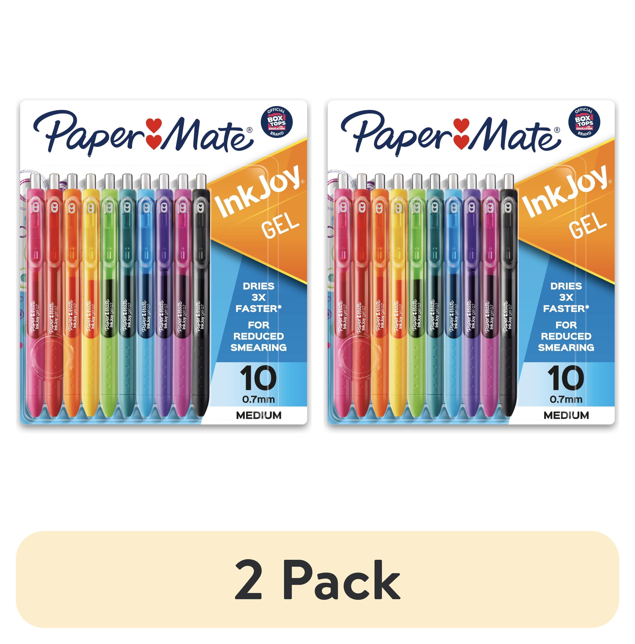 (2 pack) Paper Mate InkJoy Gel Pens, Medium Point (0.7 mm), Assorted ...