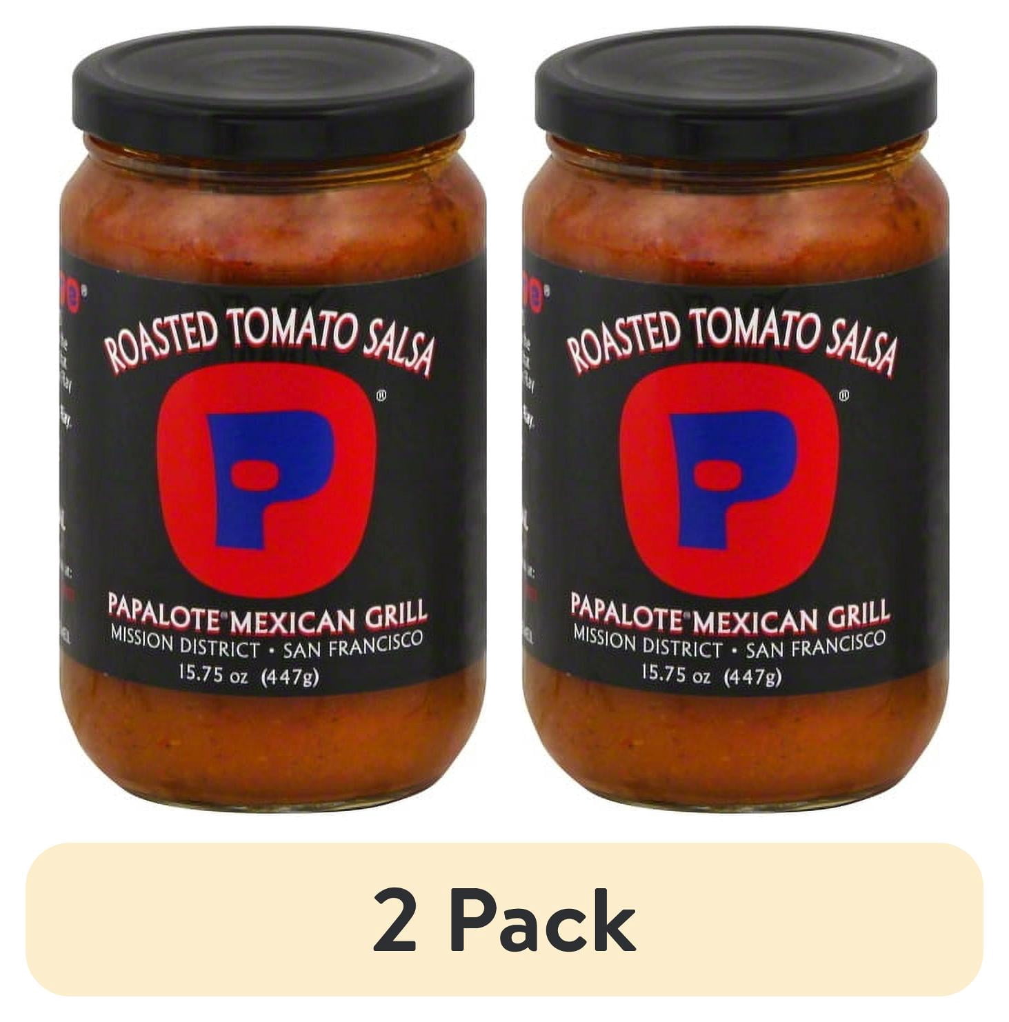 (2 pack) Paplote Mexican Grill, Roasted Tomato Salsa, 15.75 oz ...