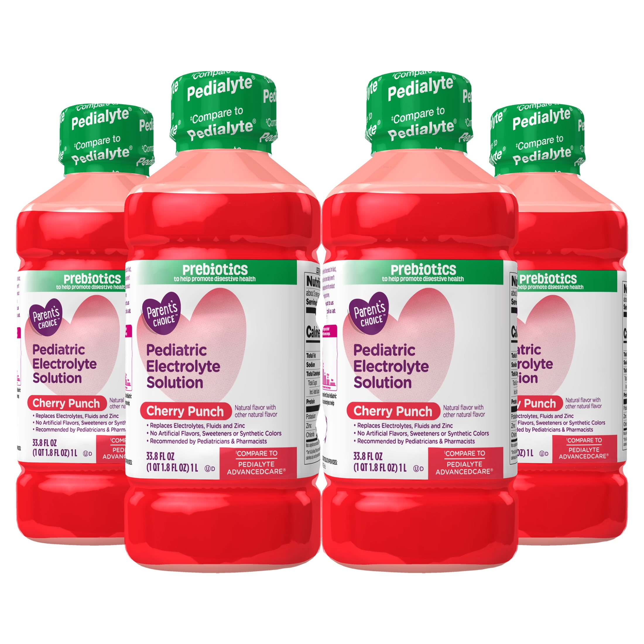 (2 pack) Parent's Choice Pediatric Electrolyte Solution, Cherry Punch ...