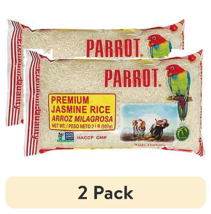 (2 pack) Parrot Premium Jasmine Rice, 32 Oz, 12 Ct - Walmart.com
