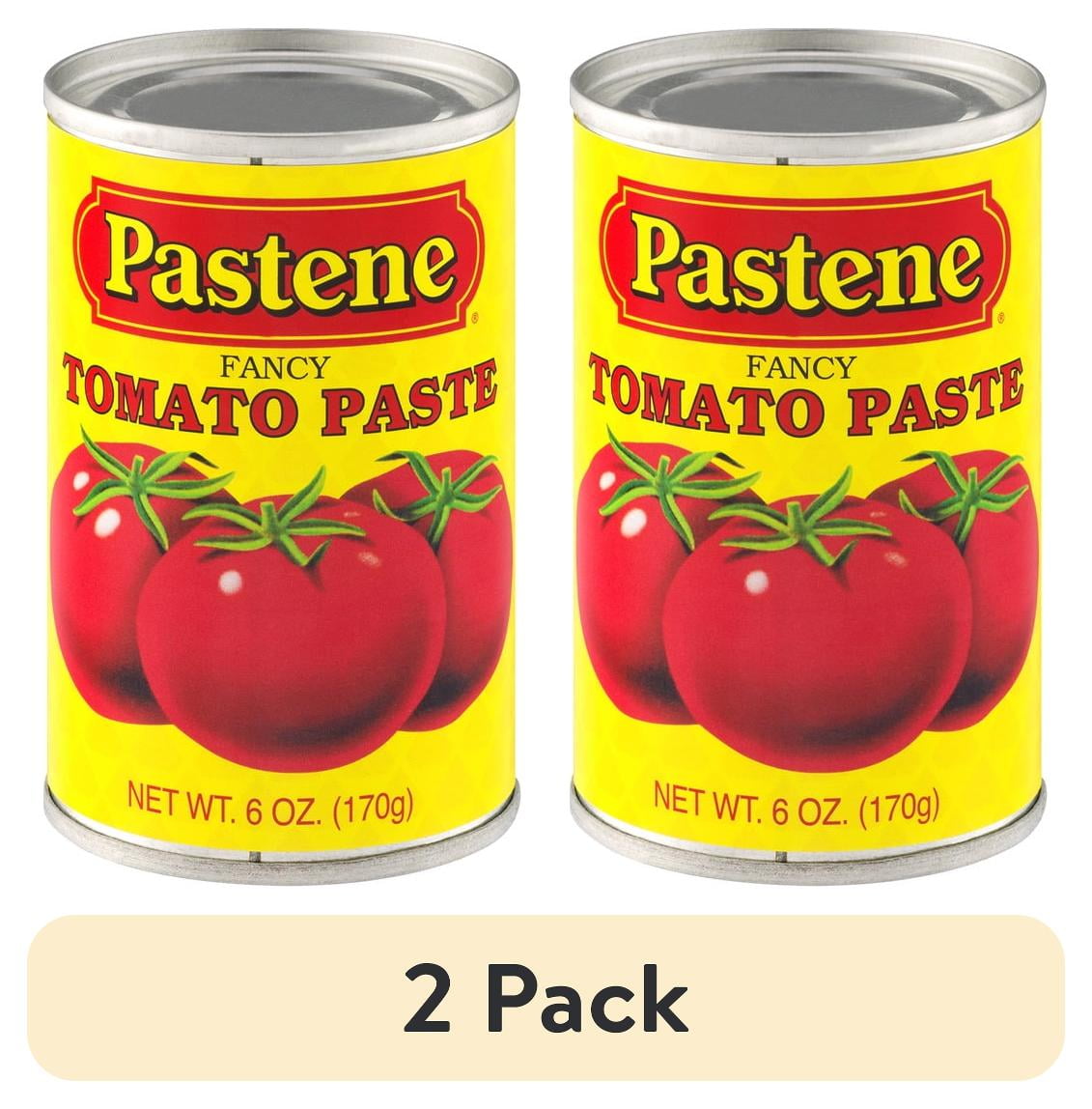 (2 pack) Pastene Fancy Tomato Paste 6 Oz - No Preservatives ...