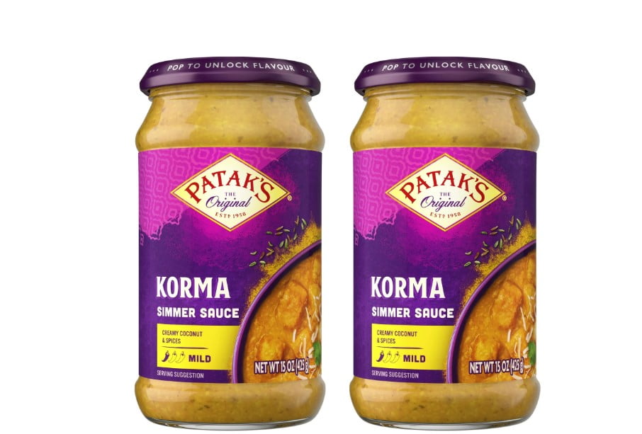 (2 pack) Patak's Korma Simmer Sauce, 15 oz - Walmart.com