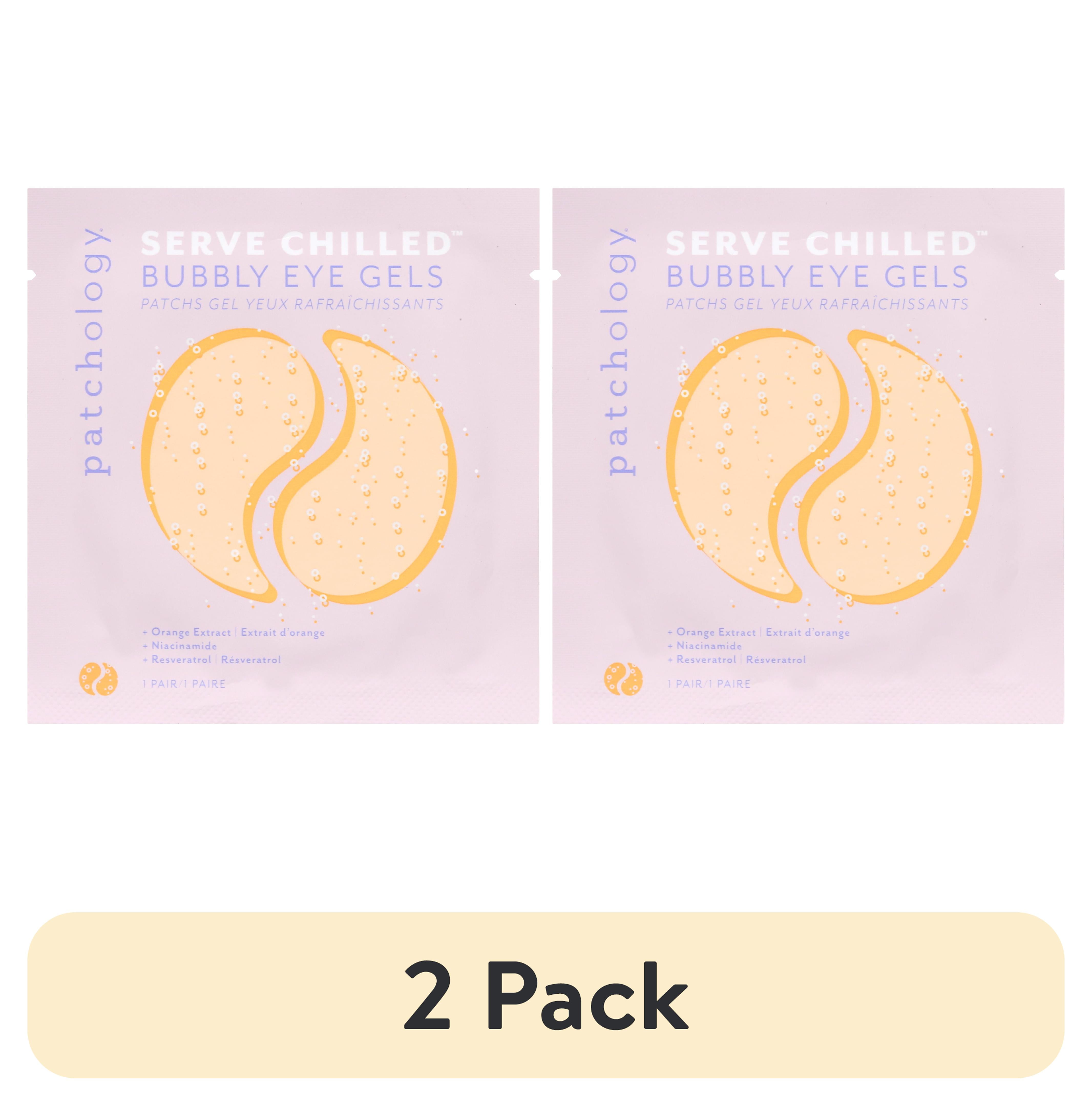 (2 pack) Patchology Serve Chilled Bubbly Under Eye Face Mask Gels ...