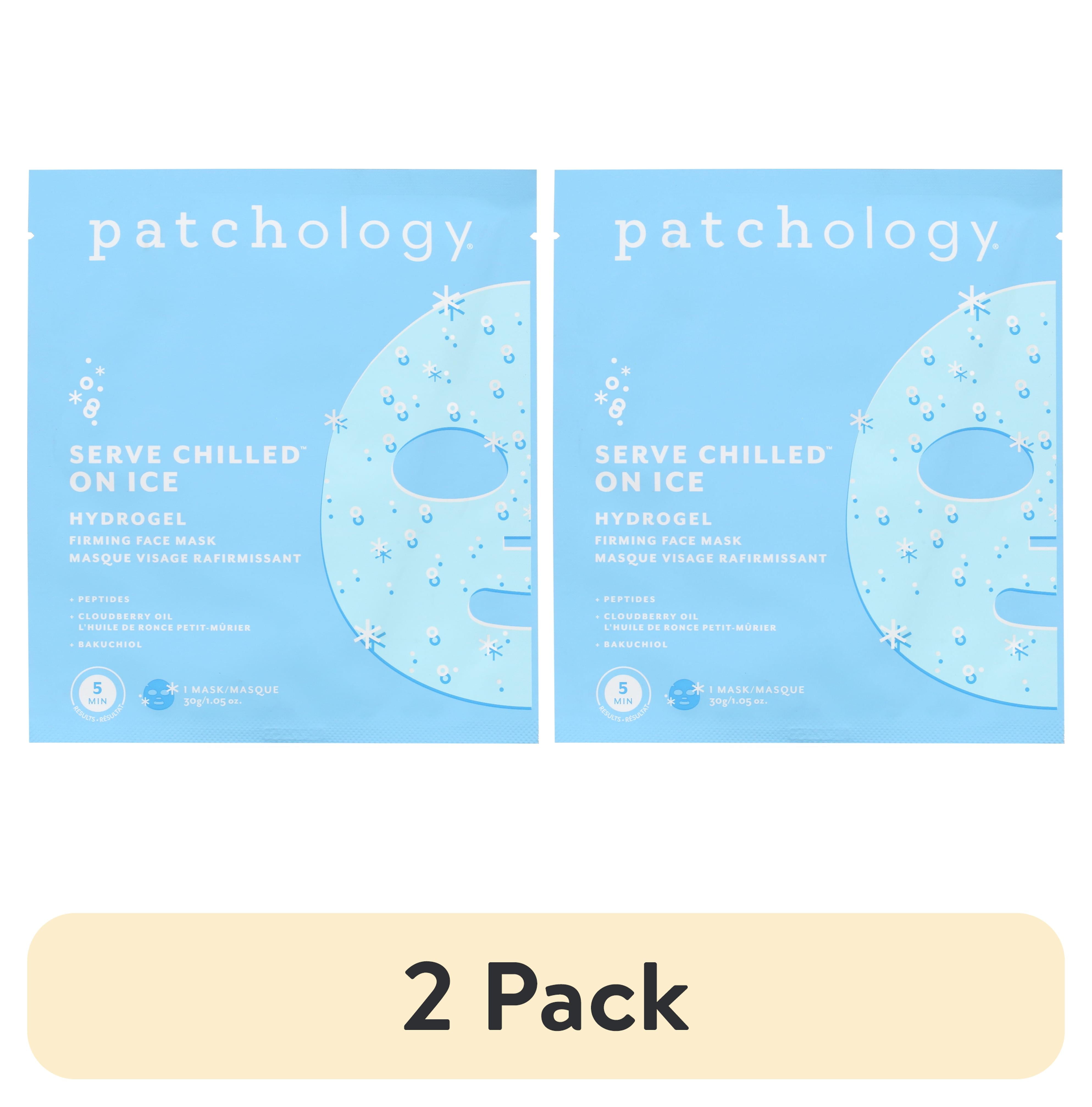 (2 pack) Patchology Serve Chilled™ On Ice Firming Hydrogel Face Mask ...