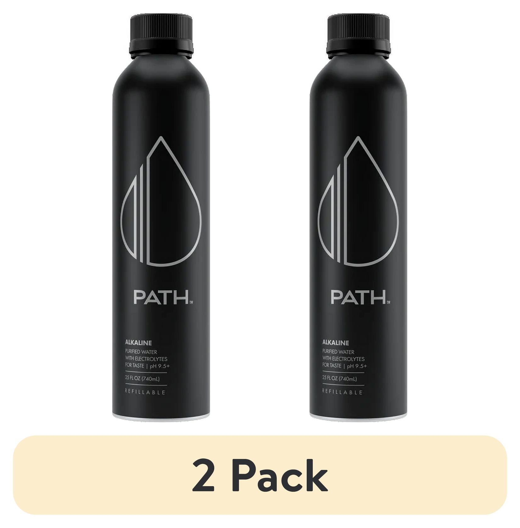 (2 pack) Pathwater - Water Purified Alkaline 25 FL OZ. - Walmart.com