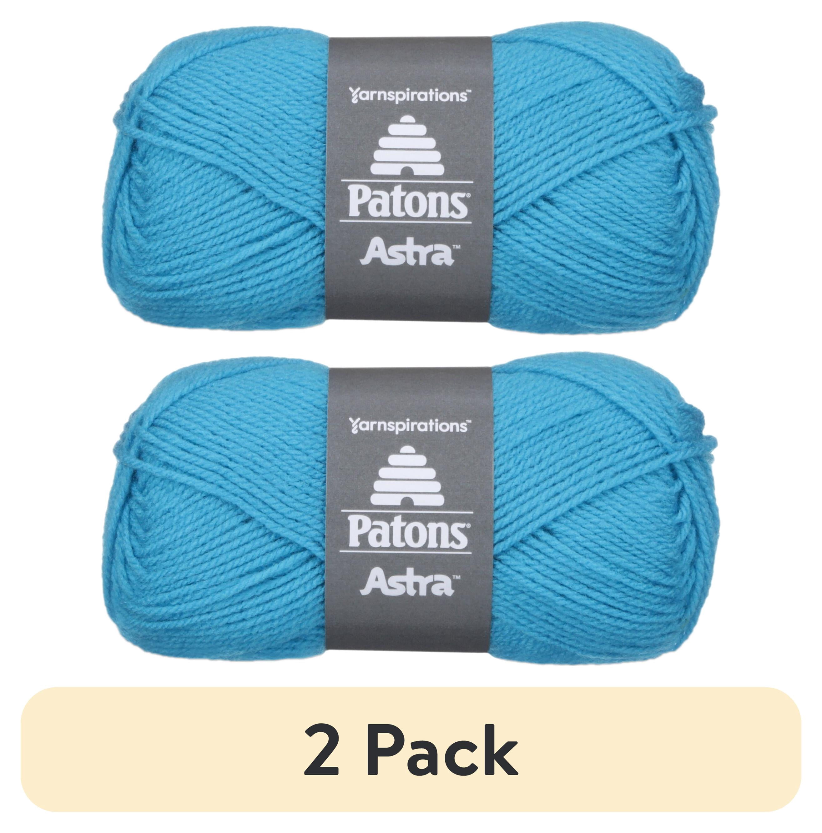 (2 pack) Patons Astra Yarn - Solids-Hot Blue - Walmart.com