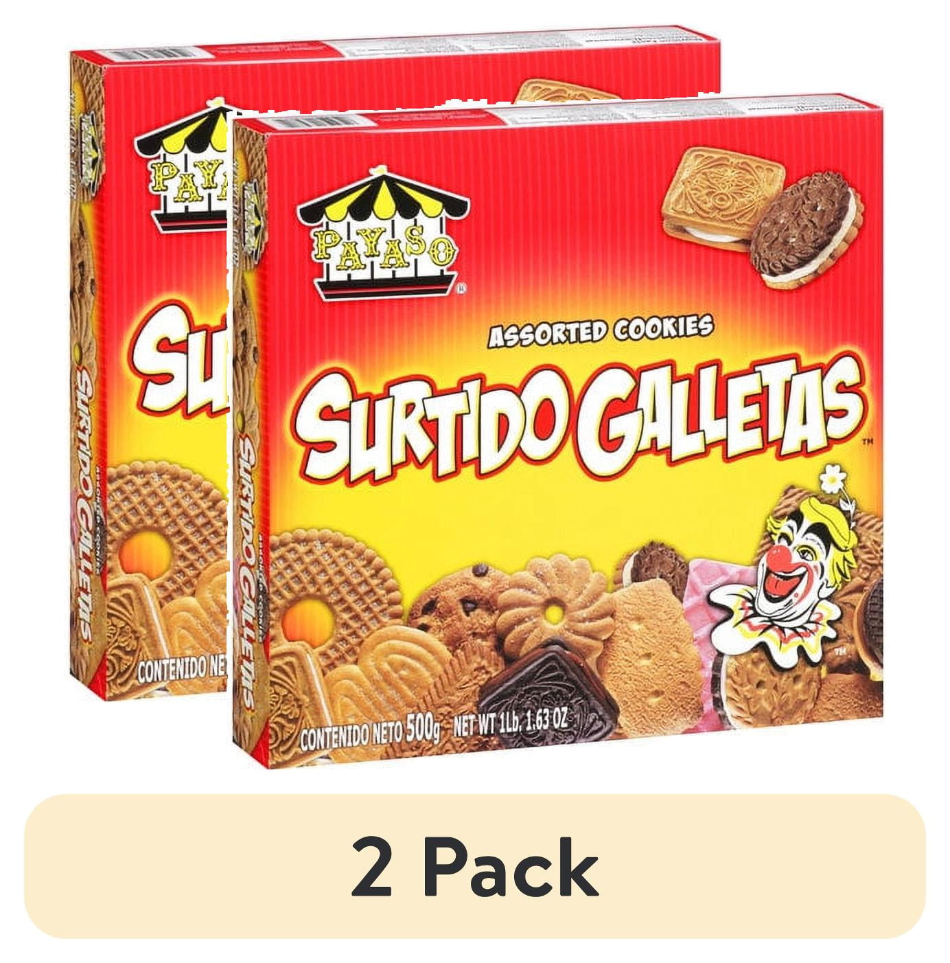 (2 pack) Payaso Assorted Cookies, 17.63 oz - Walmart.com