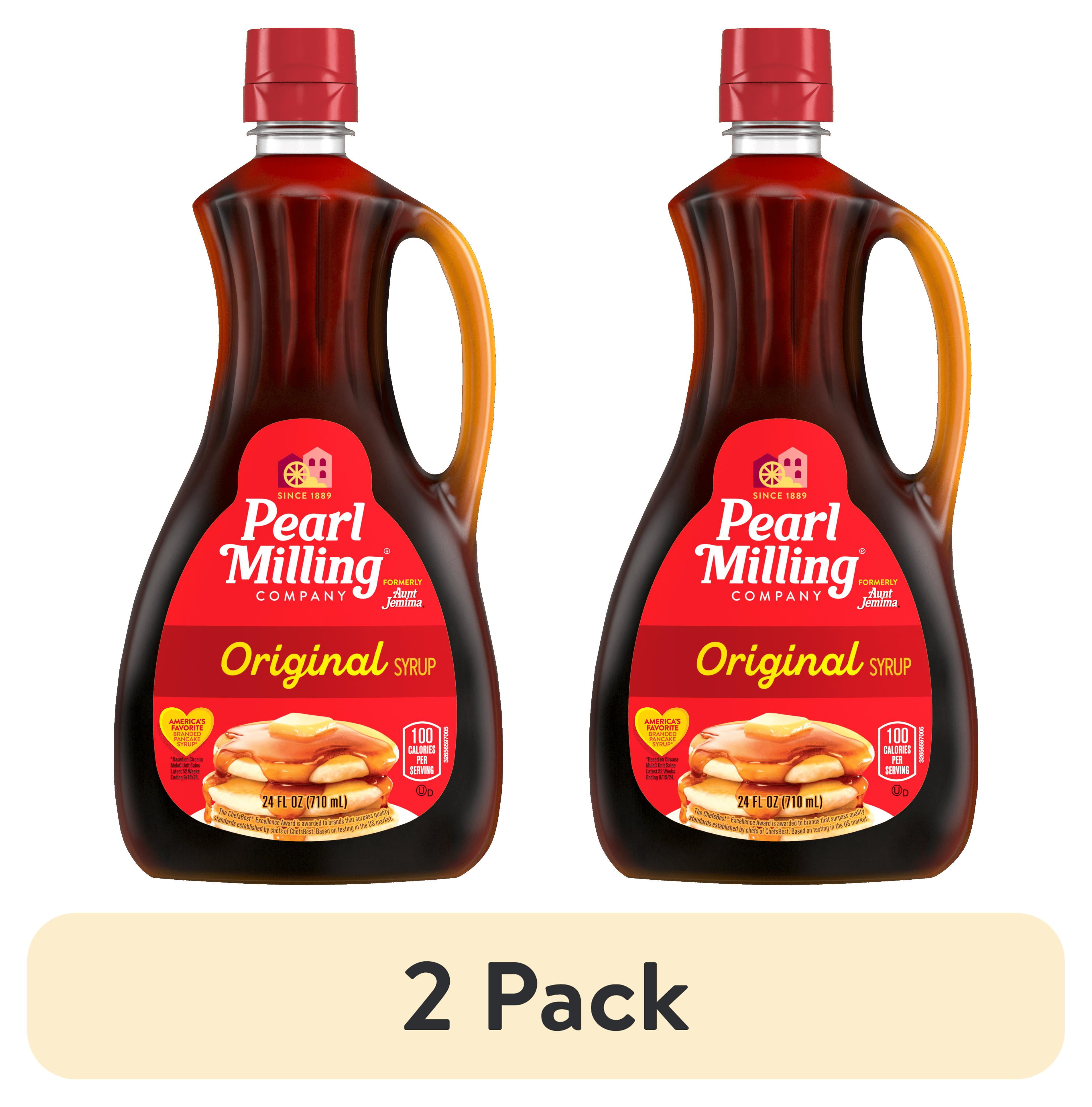 (2 pack) Pearl Milling Company Original Syrup, 24 oz Bottle, 24 ...