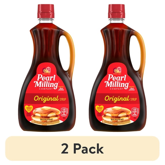 (2 pack) Pearl Milling Company Original Syrup, 24 oz Bottle, 24 ...