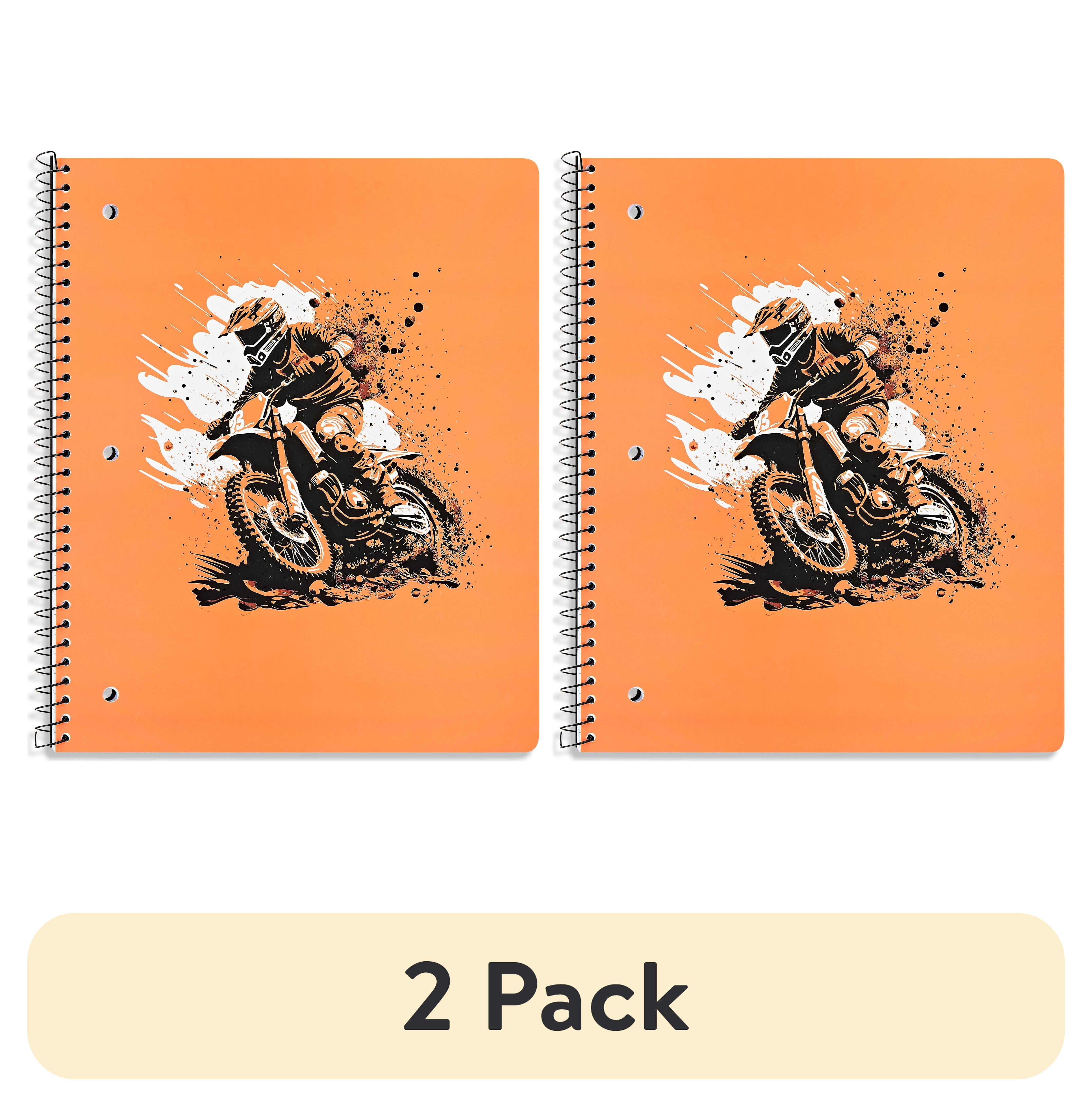 (2 pack) Pen+Gear 1 Subject Notebook, Wide Ruled, 8.5" x 10.5 ...