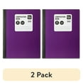(2 pack) Pen+Gear College Rule Composition Book, 7.5" x 9.75", Purple ...