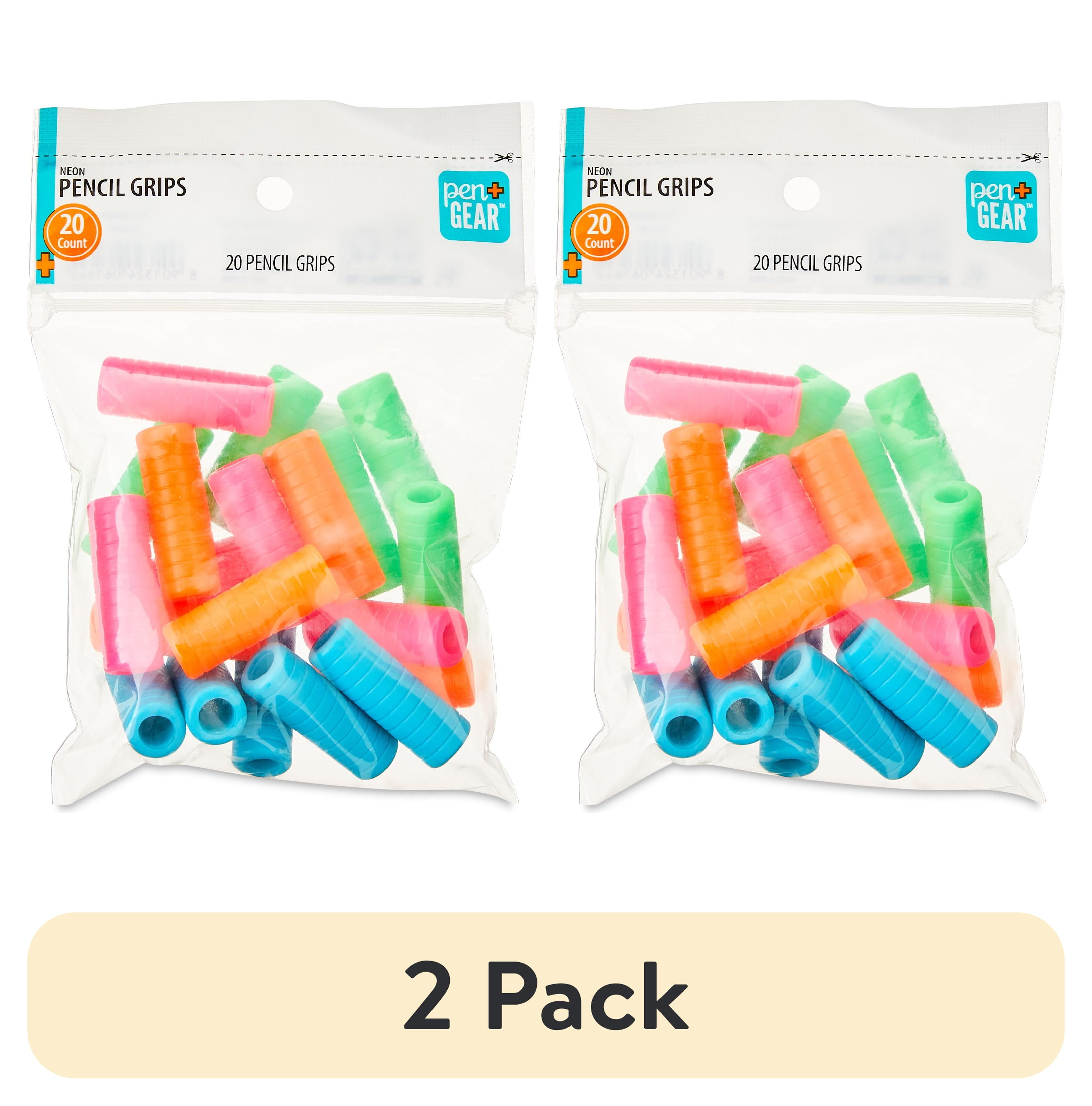 (2 pack) Pen+Gear Neon Pencil Grips, 20-Count – Soft, Cushioned Grips ...