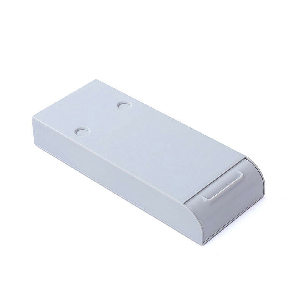 2 pack Pencil Tray Self-Stick Under Desk Holder Pen Fork Storage Drawer ...