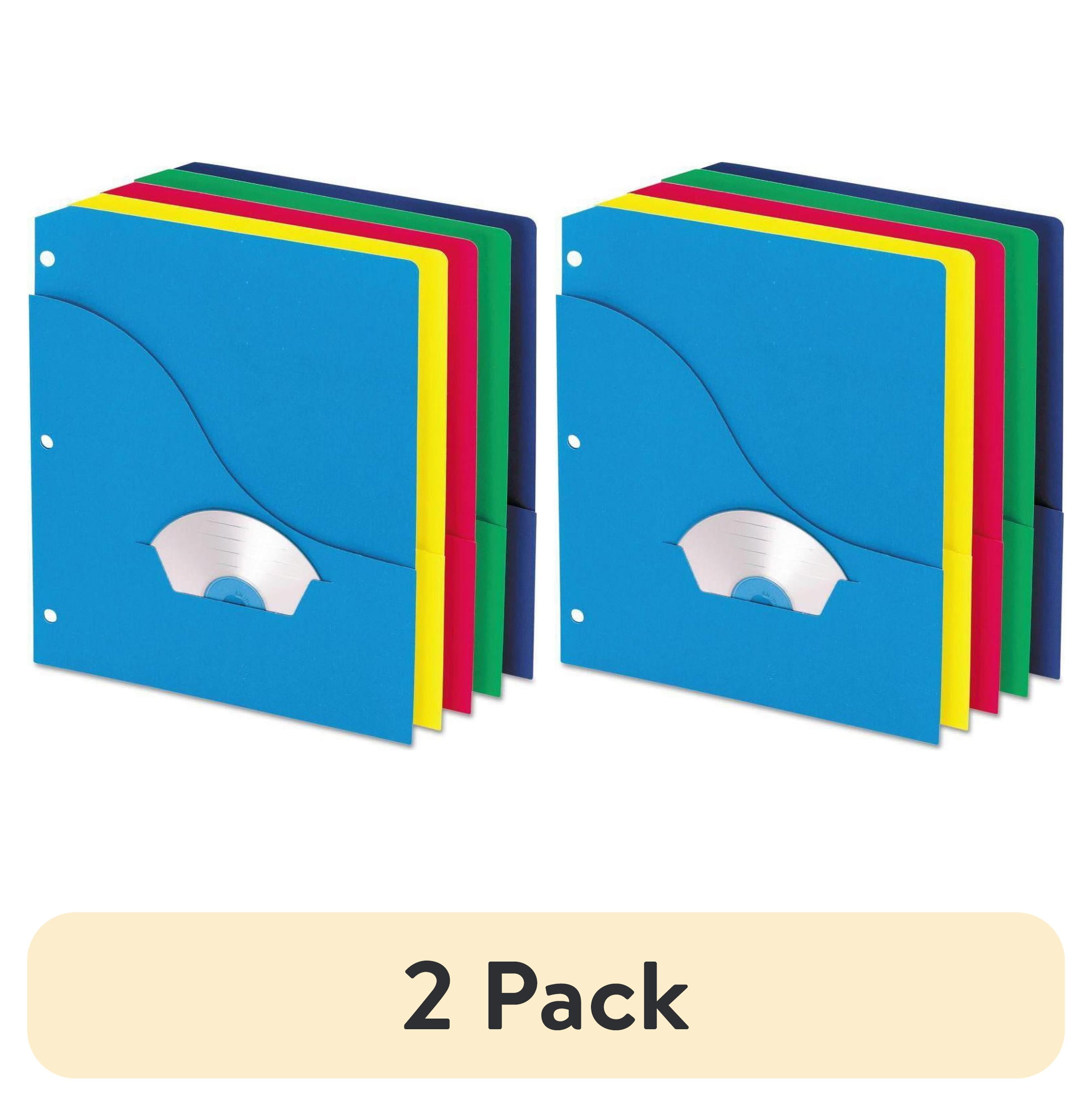 (2 pack) Pendaflex 32900 Slash Pocket Project Folders, Jacket, Letter ...