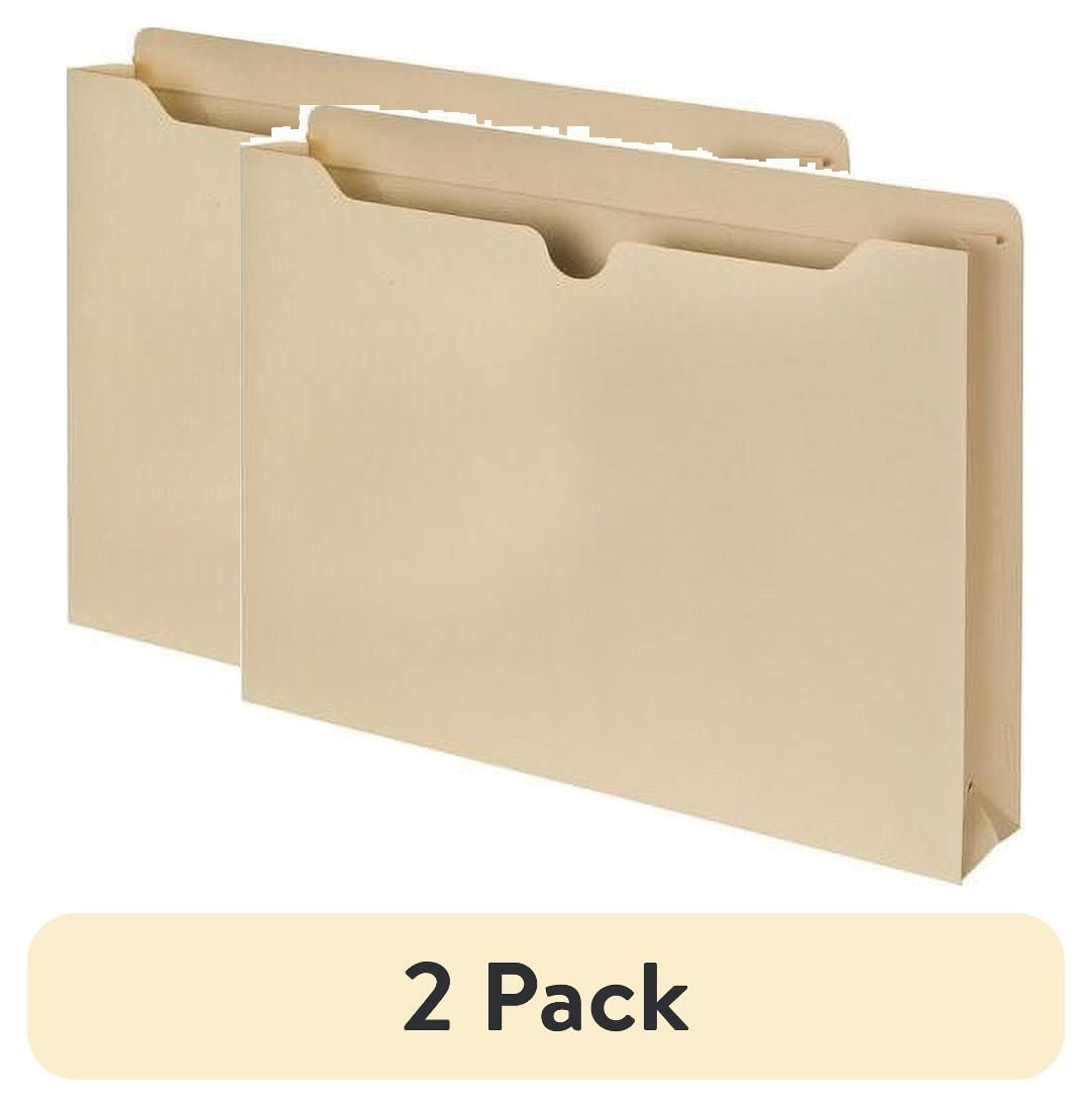 (2 pack) Pendaflex File Jacket, Letter, 2", 10 per Pack, Manila ...