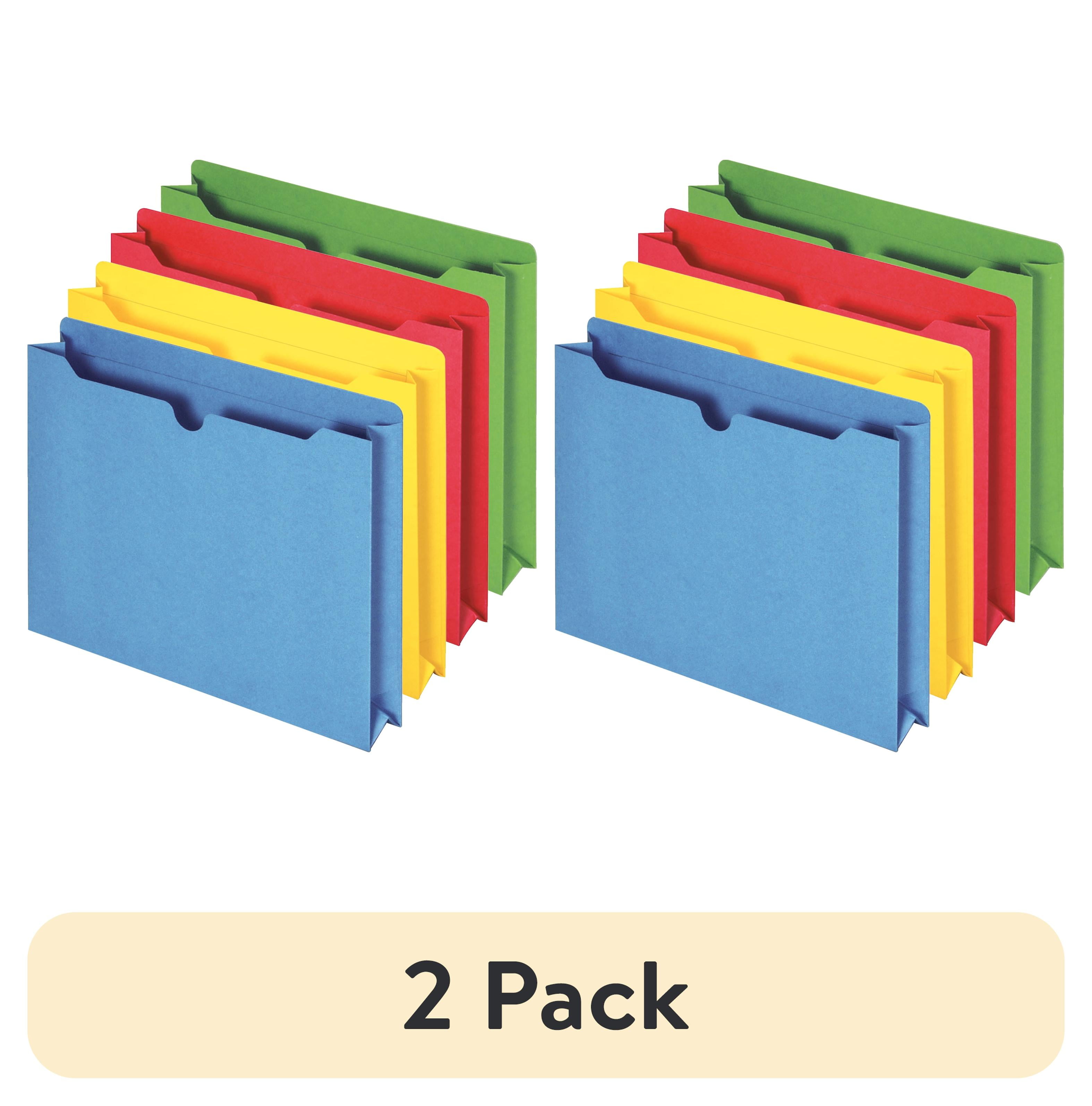 (2 pack) Pendaflex Reinforced 2" Expansion File Jackets, Letter, 10 per ...
