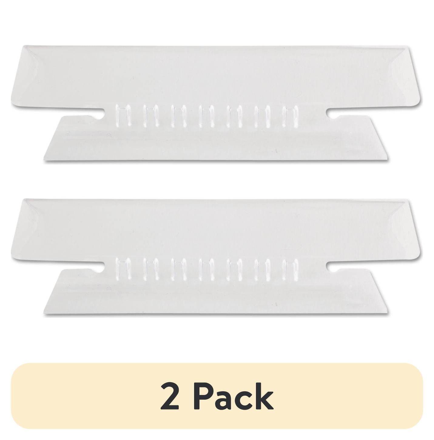 (2 pack) Pendaflex Transparent Colored Tabs For Hanging File Folders, 1 ...