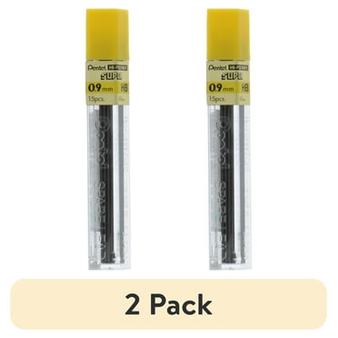 Pentel Super Hi-Polymer Refillable Lead (0.9mm Thick, HB), 30 pcs/Tube ...