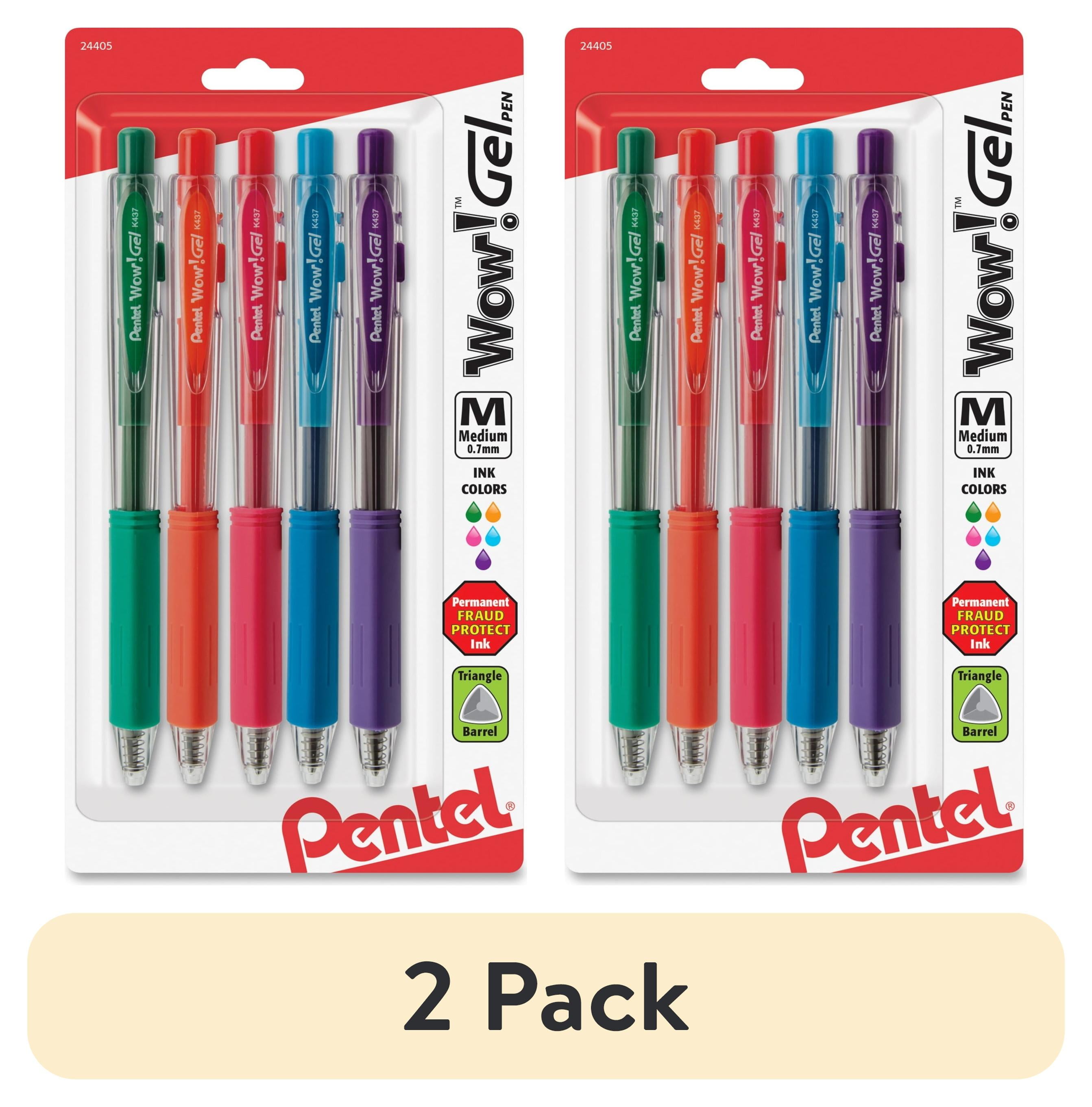 (2 pack) Pentel Wow! Gel Pens - Walmart.com